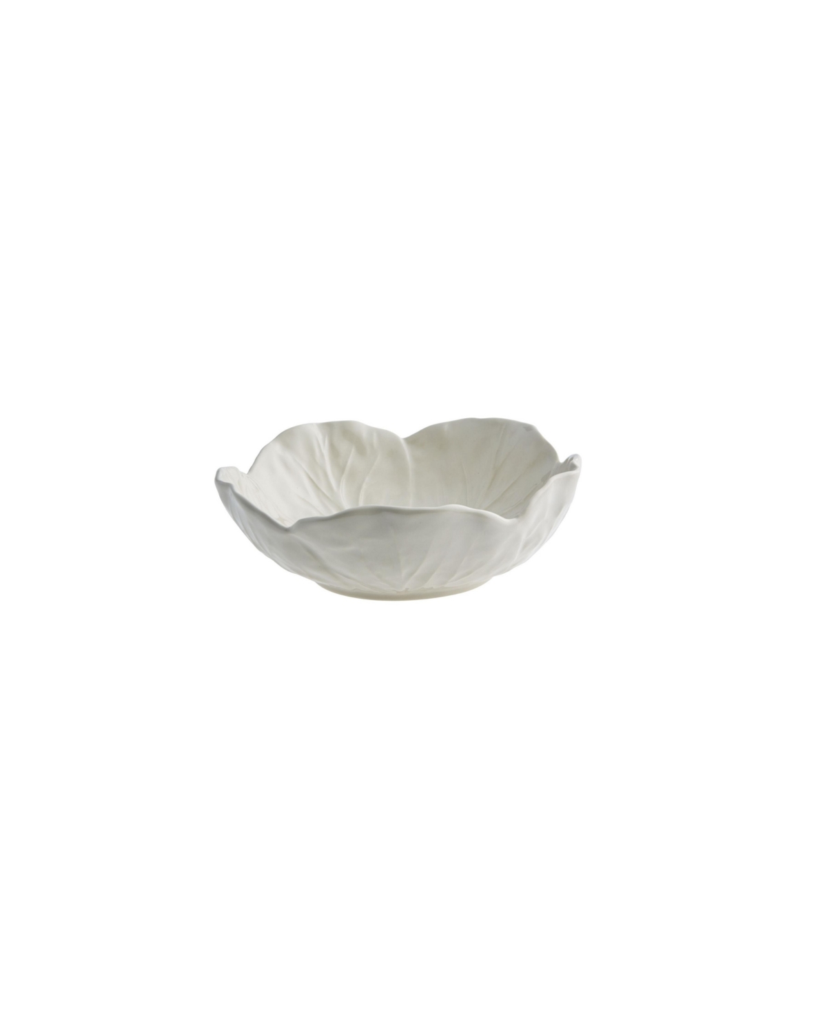 Click here for Bordallo Pinheiro Cabbage Beige Bowl - White prices