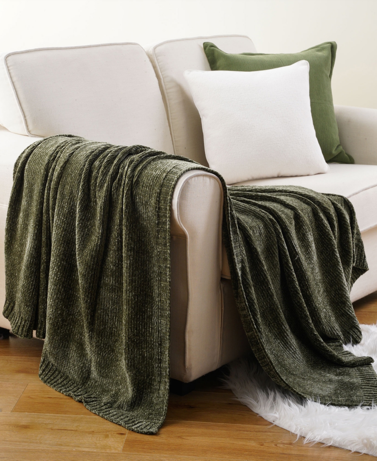 Click here for Battilo Lifestyle Solid Woven Micro Chenille Throw... prices