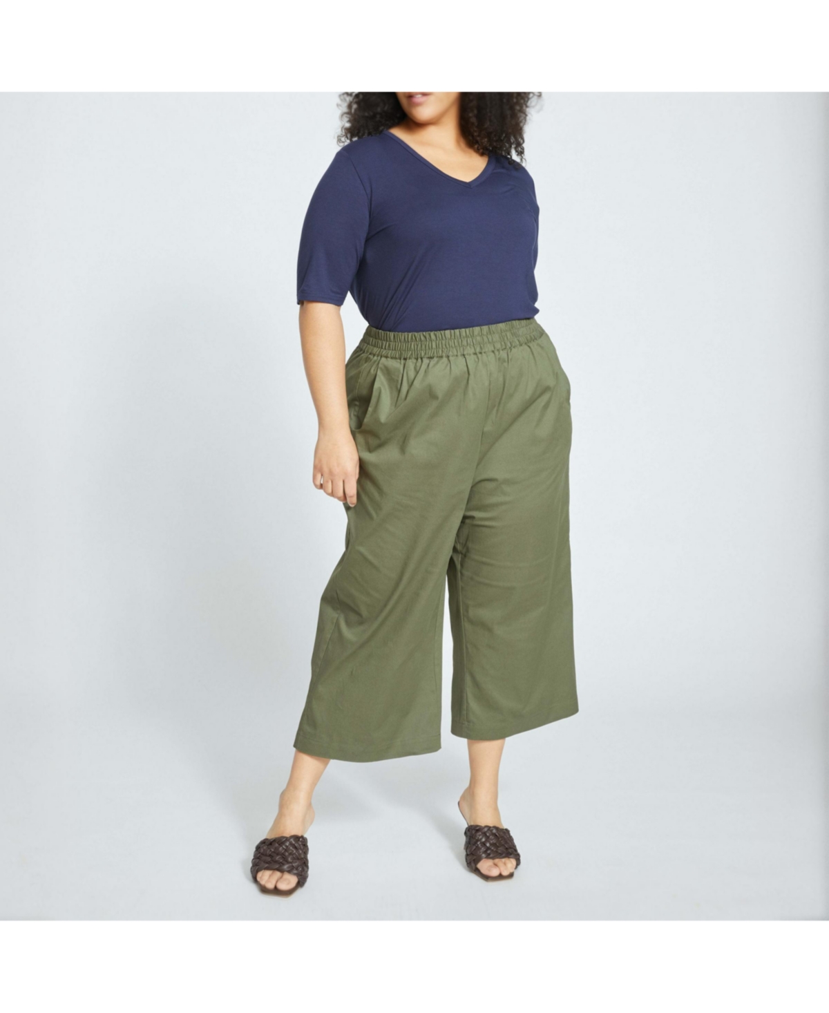 Click here for Universal Standard Plus Size Lily Liquid Jersey V-... prices