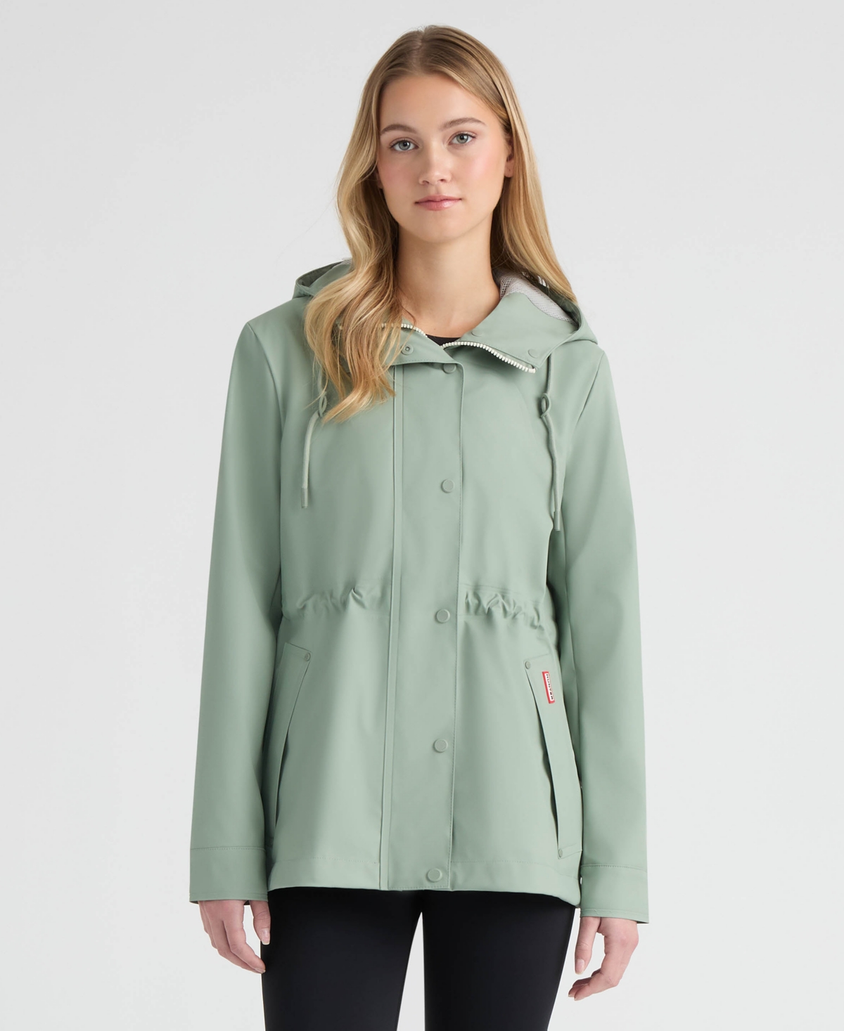 Click here for Hunter Womens Rubberized Rain Jacket - Herb Sage prices