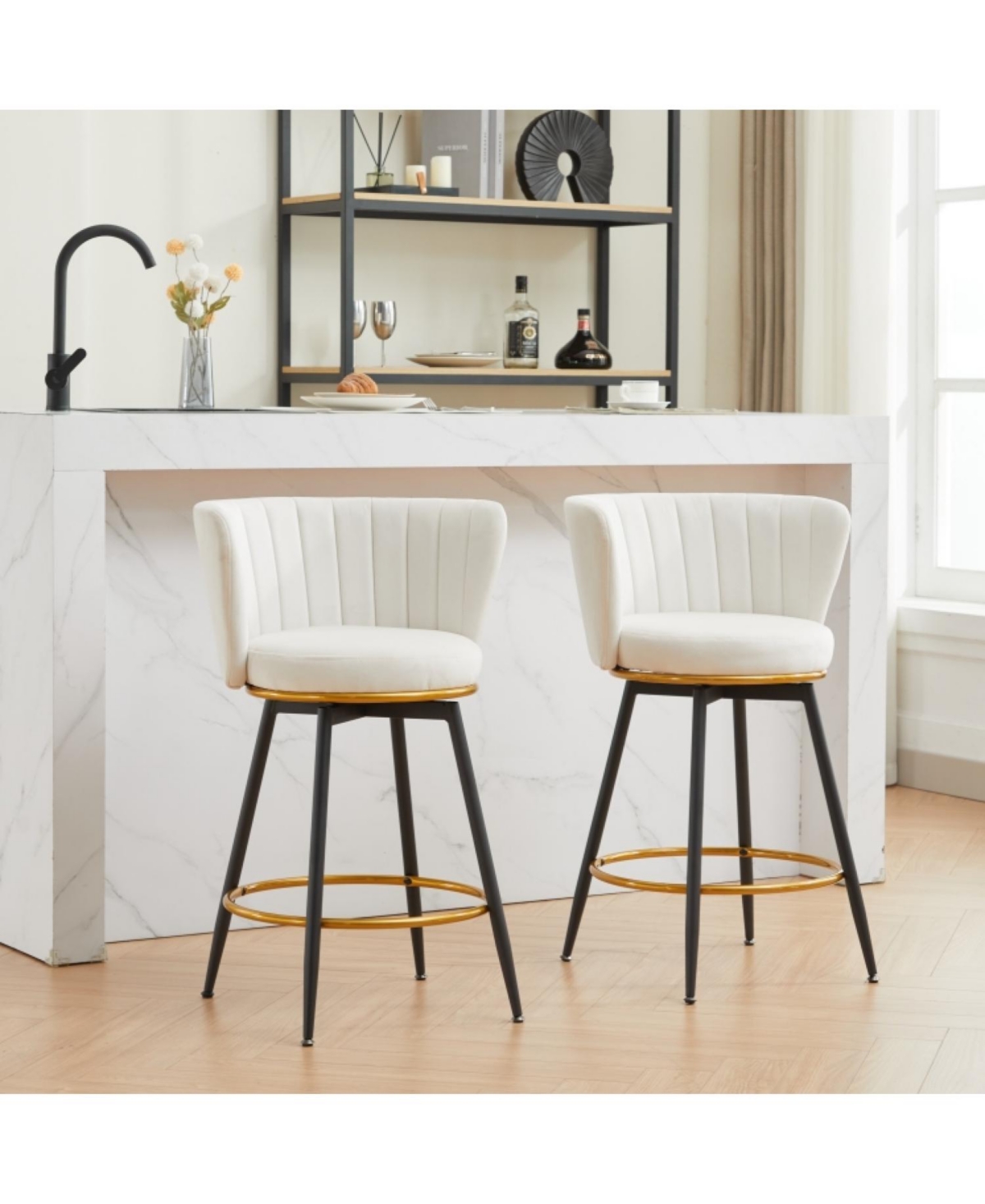 Click here for Streamdale Furniture Counter Height Swivel Upholst... prices