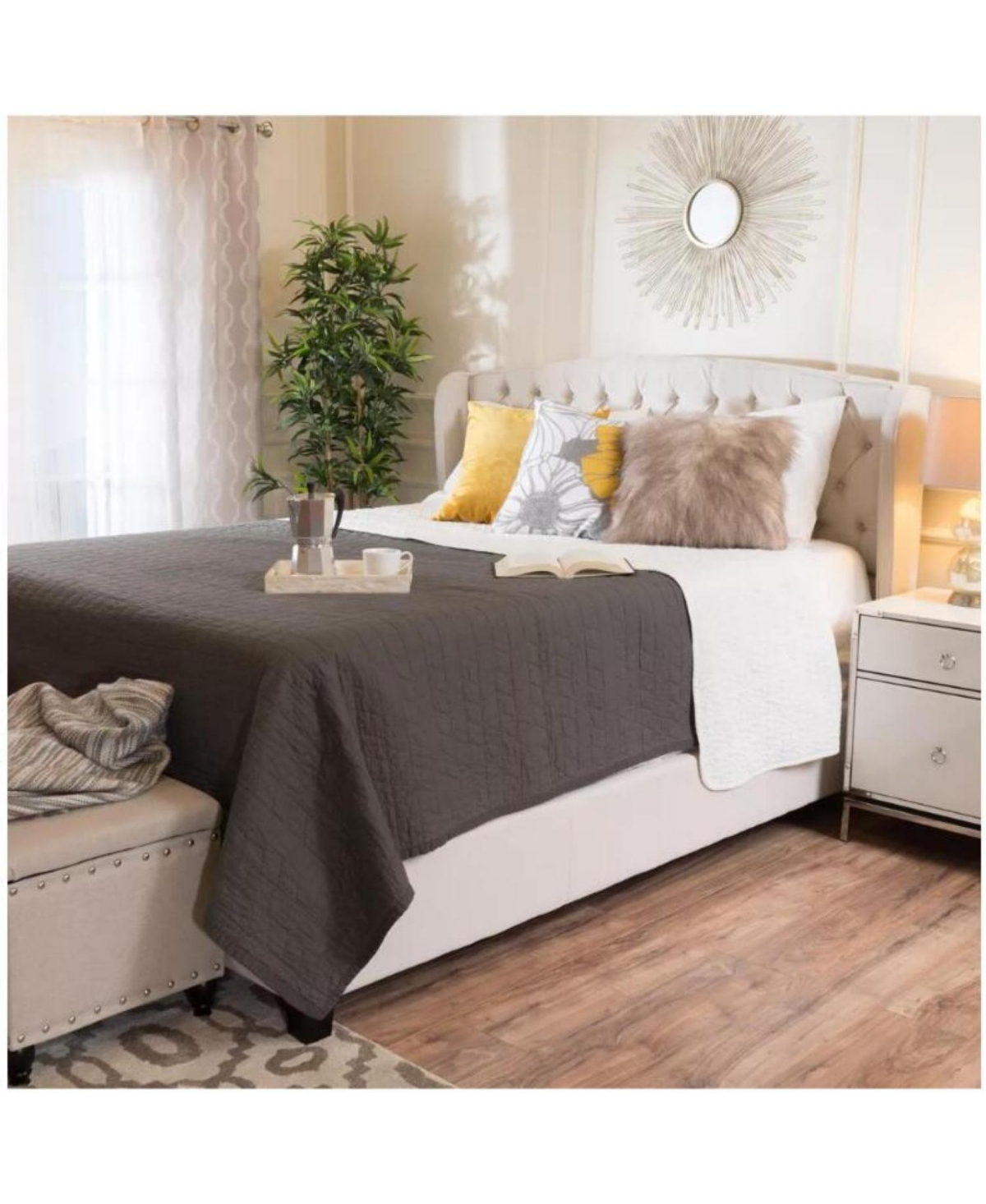 Click here for Streamdale Furniture Alberta Queen Upholstered Bed... prices