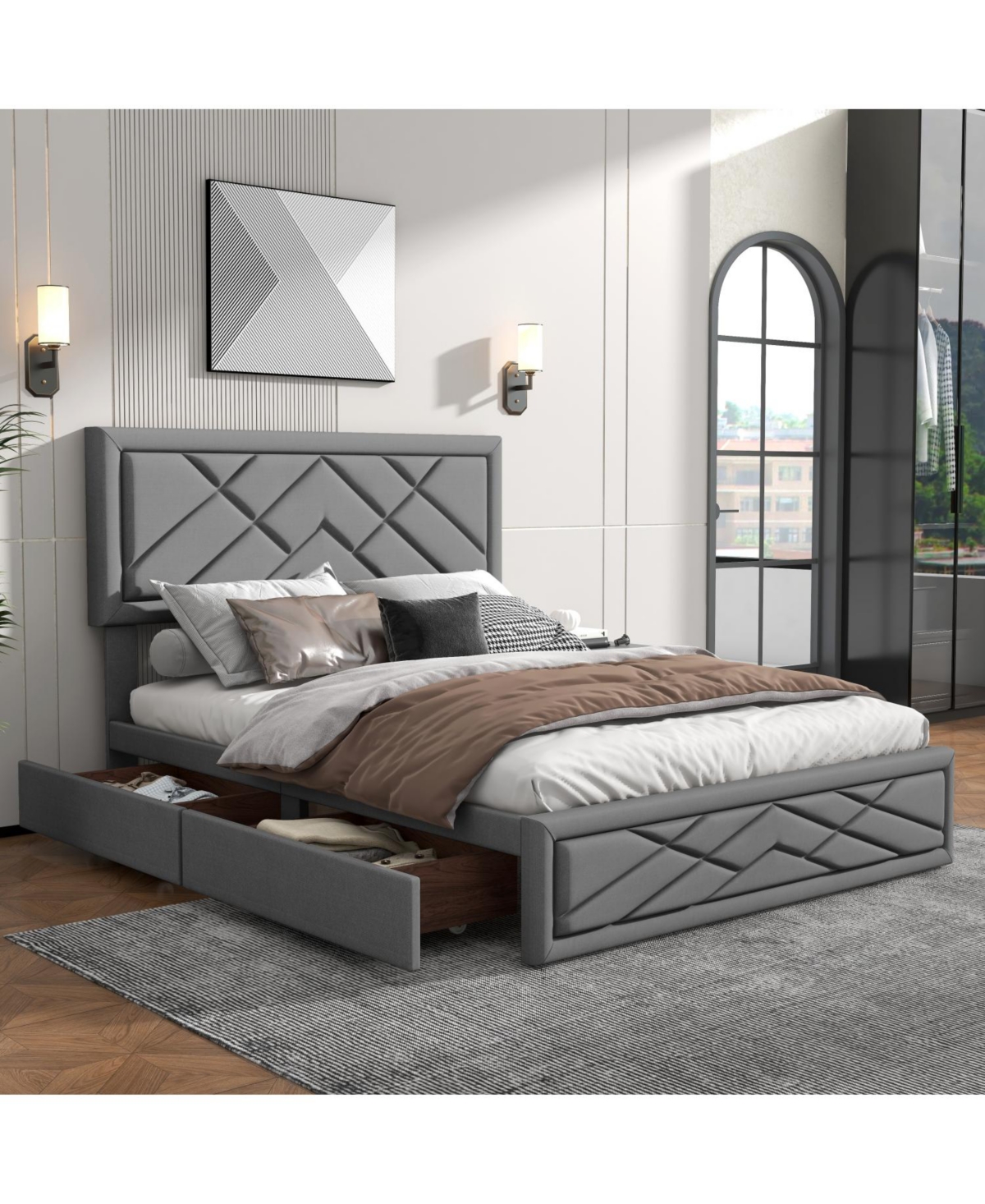 Click here for Streamdale Furniture Streamdale Upholstered Queen... prices