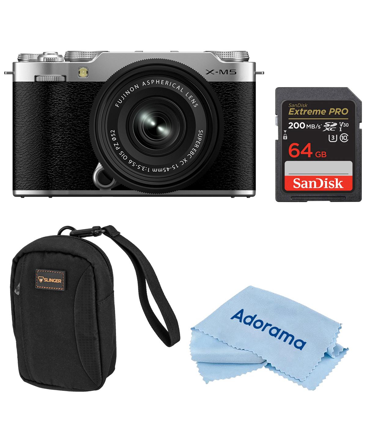 Click here for Fujifilm X-M5 Mirrorless Camera with Xc 15-45mm f/... prices