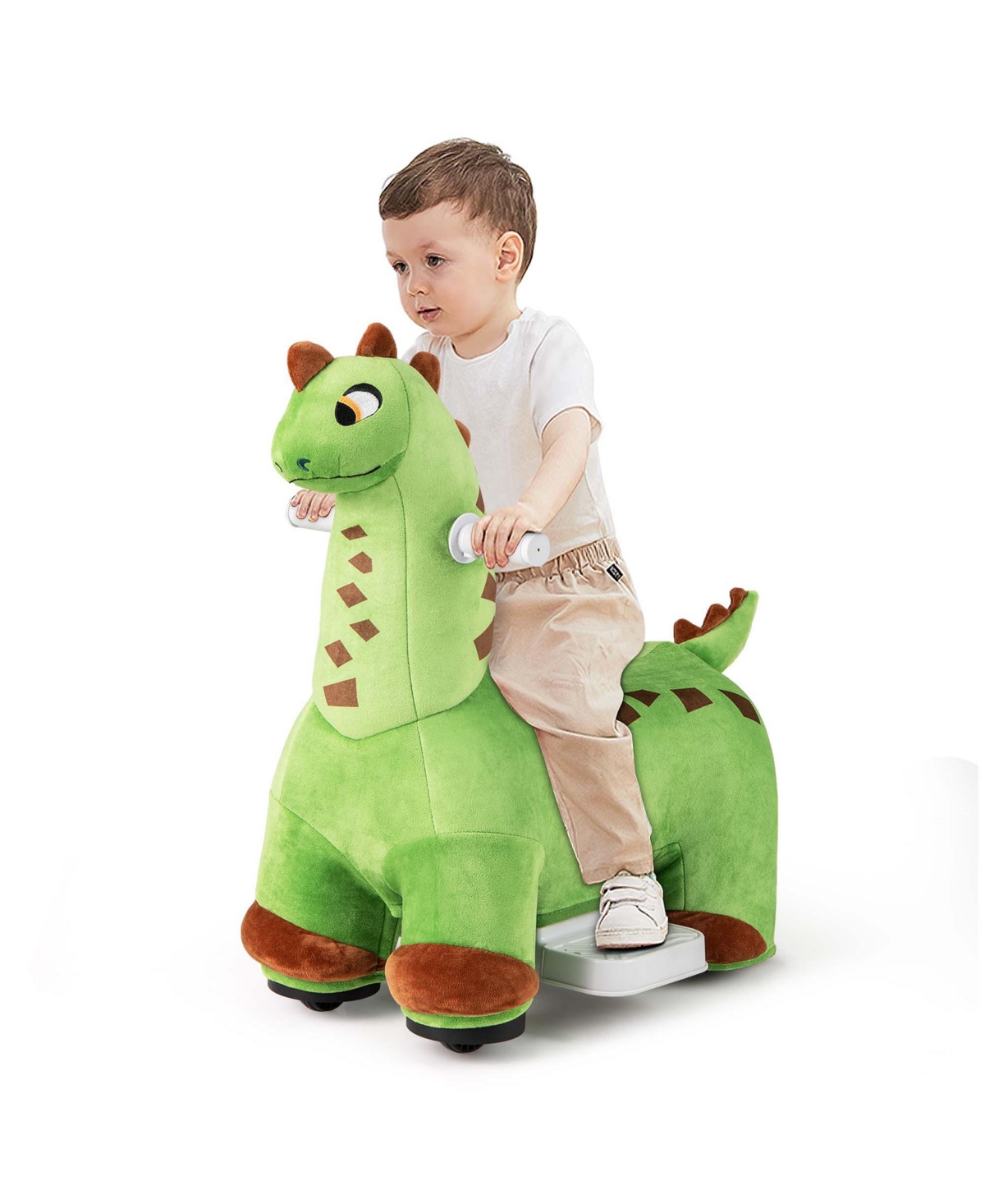 Click here for Costway 6V Kids Ride on Dinosaur with Padded Sea F... prices