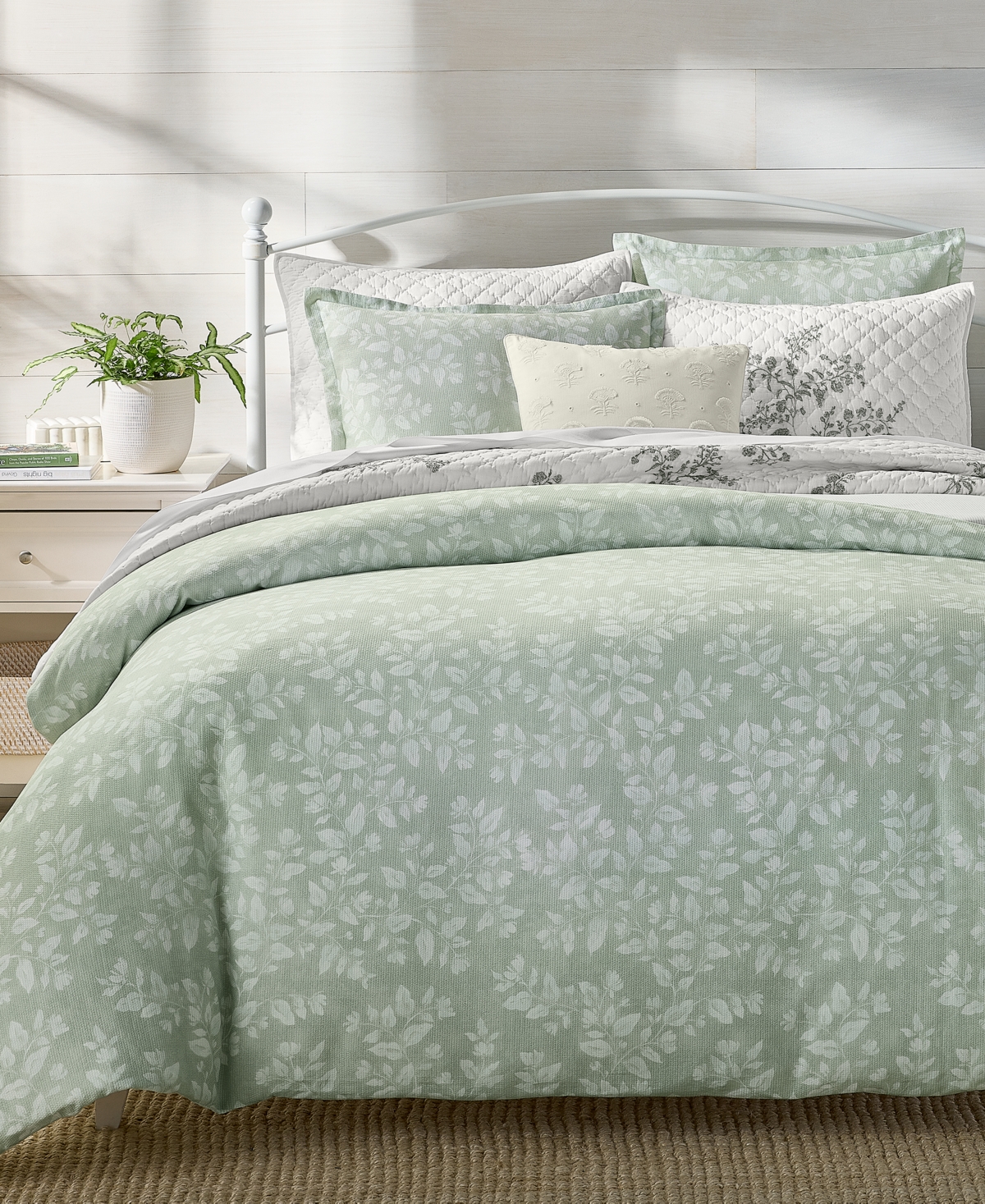 Click here for Charter Club Willow Print 3-Pc. Duvet Cover Set  F... prices