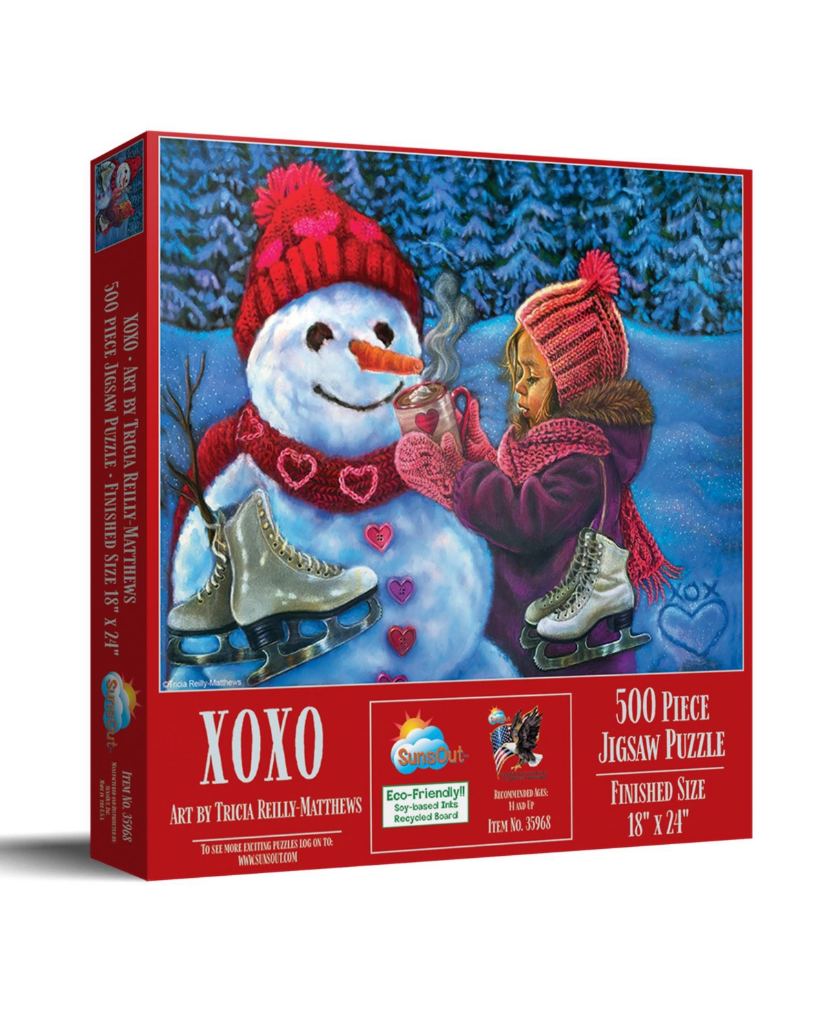 Click here for SunsOut Xoxo 500 piece Jigsaw Puzzle for Adults Ch... prices