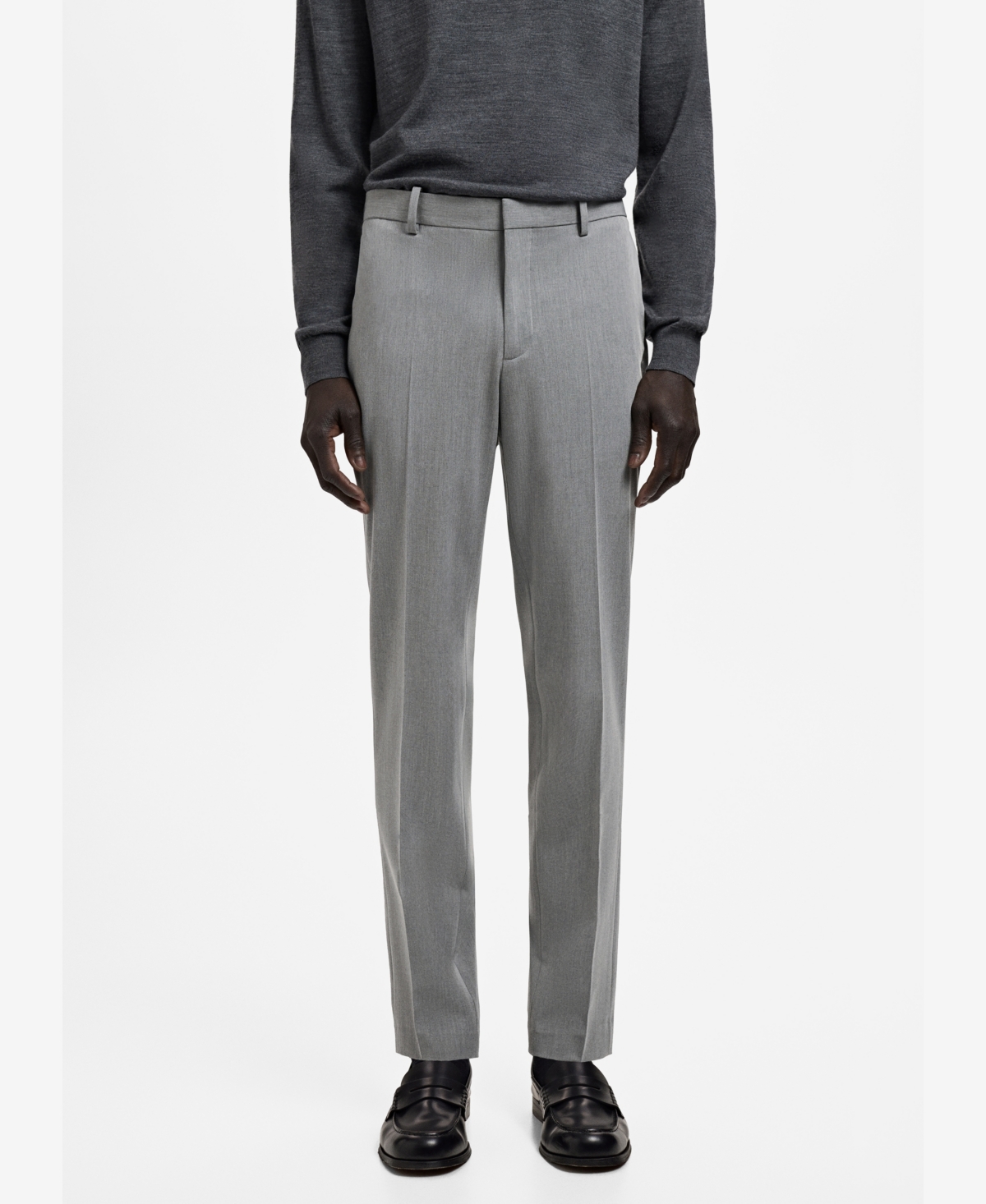 Click here for Mango Mens Stretch Fabric Super Slim-Fit Suit Pant... prices