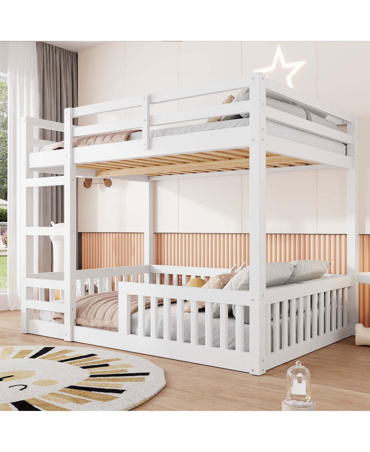 Click here for Streamdale Furniture Full over Full Wood Bunk Bed... prices