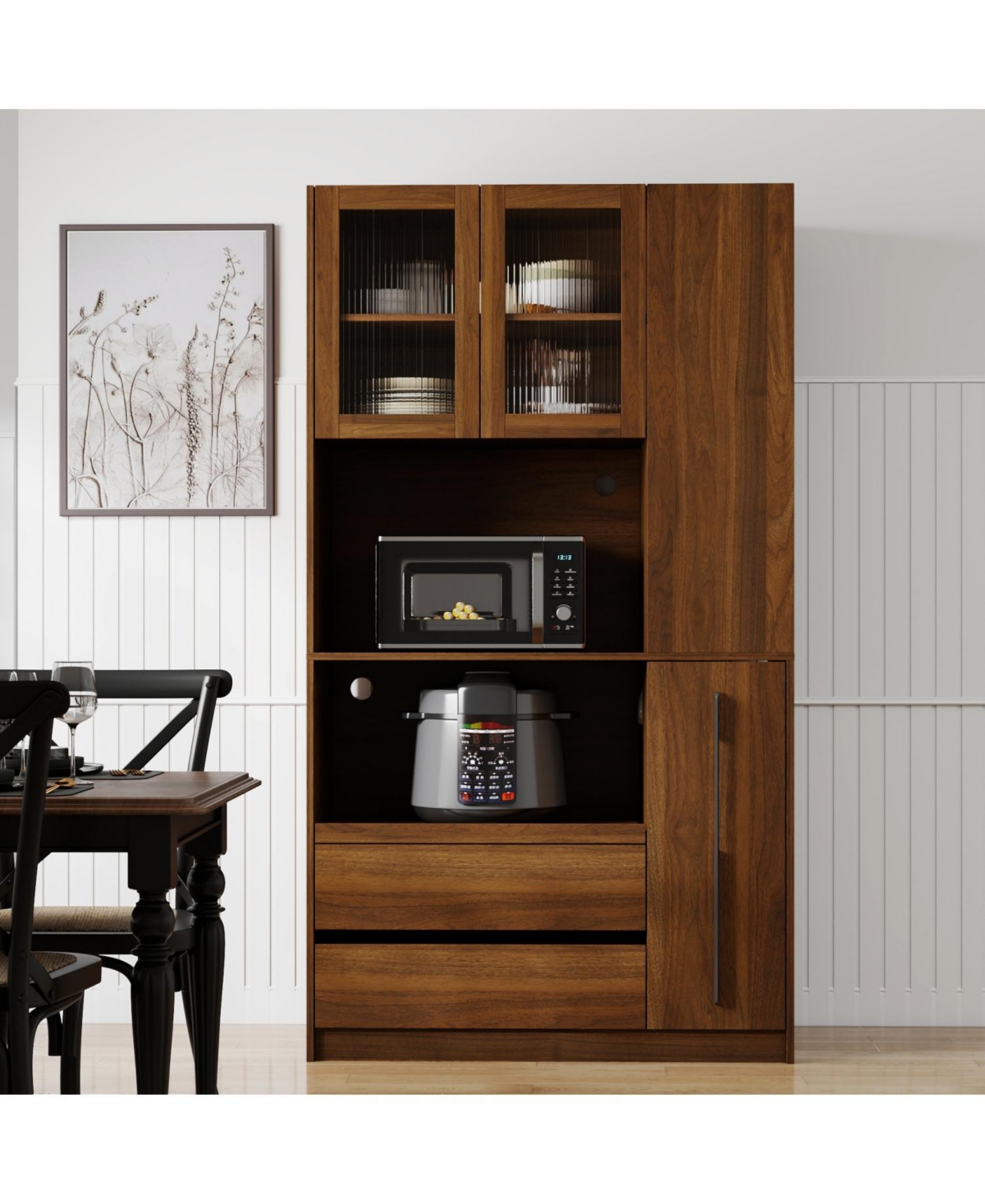 Click here for Streamdale Furniture 70.87 Kitchen Pantry Cabinet... prices