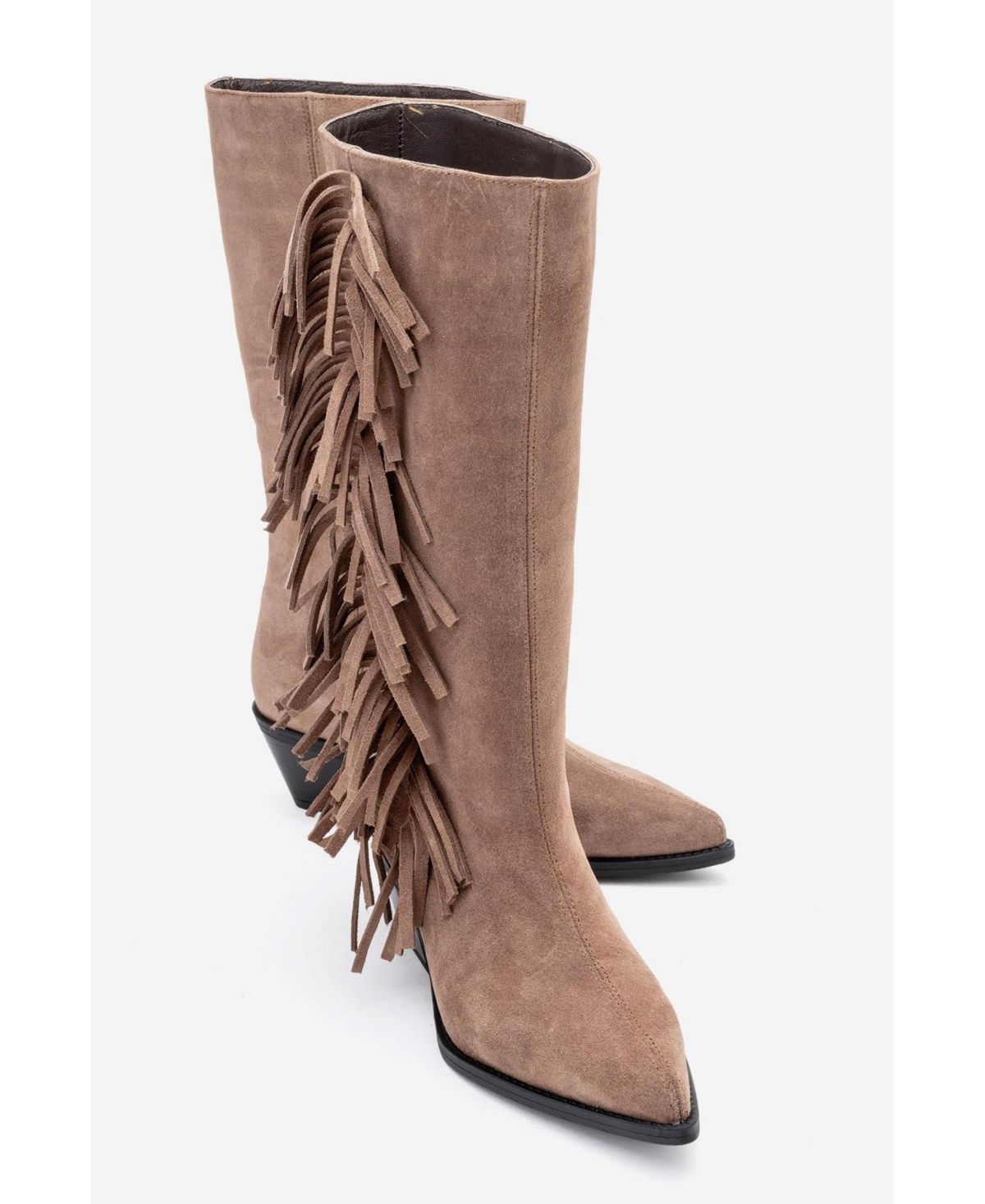 Click here for Forever & Always Shoes Women Orlo Leather Fringed... prices