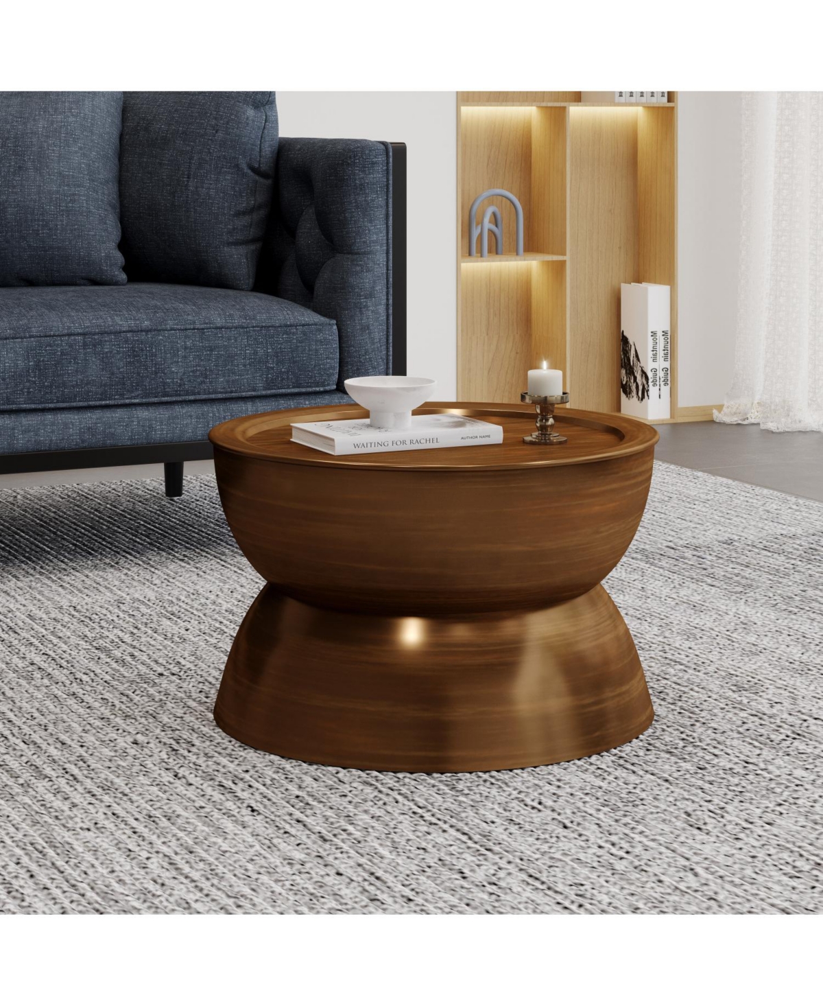 Click here for Streamdale Furniture Modern Iron Hourglass Coffee... prices