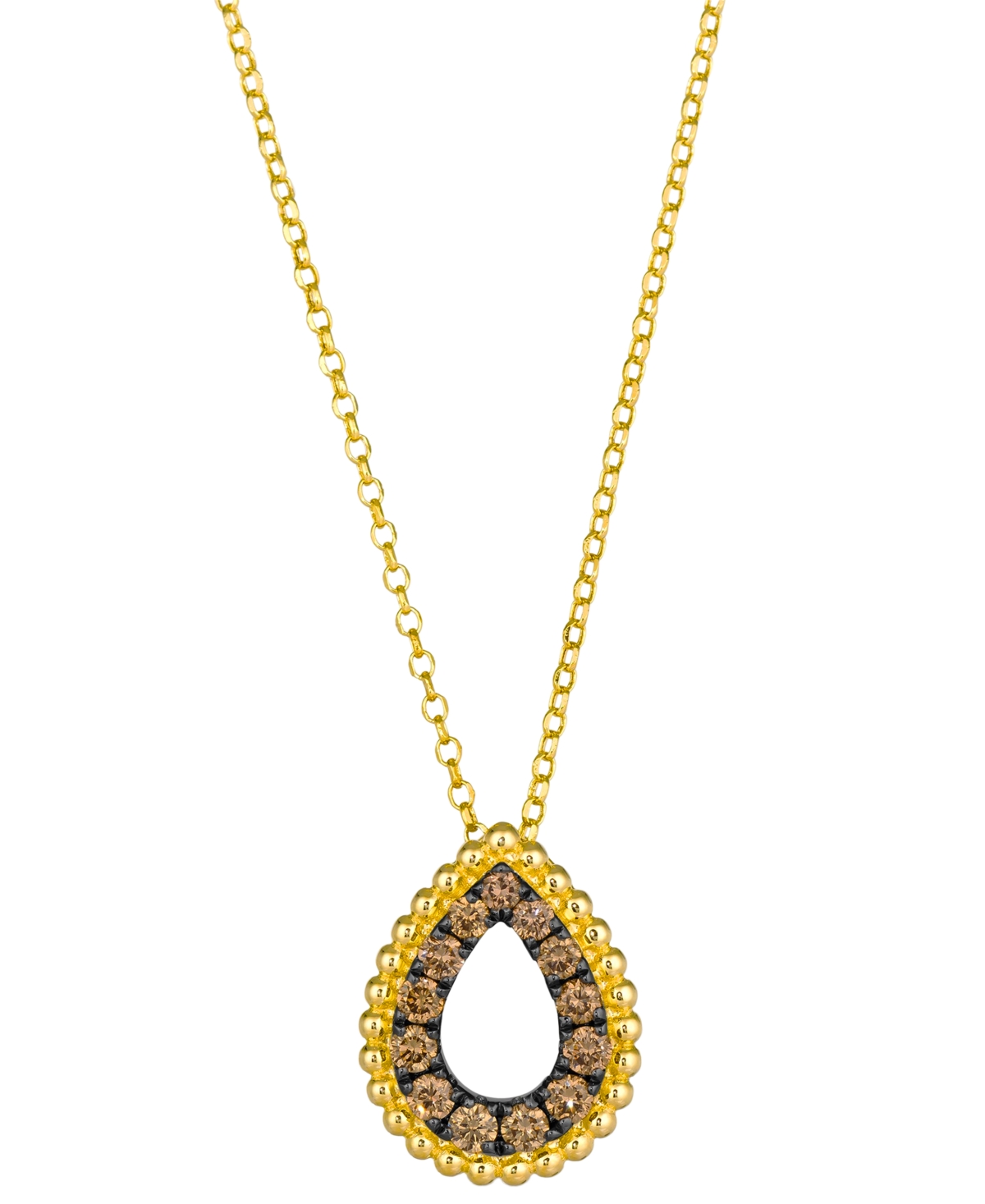Click here for Le Vian Chocolate Diamond Pendant Necklace (0.75 c... prices