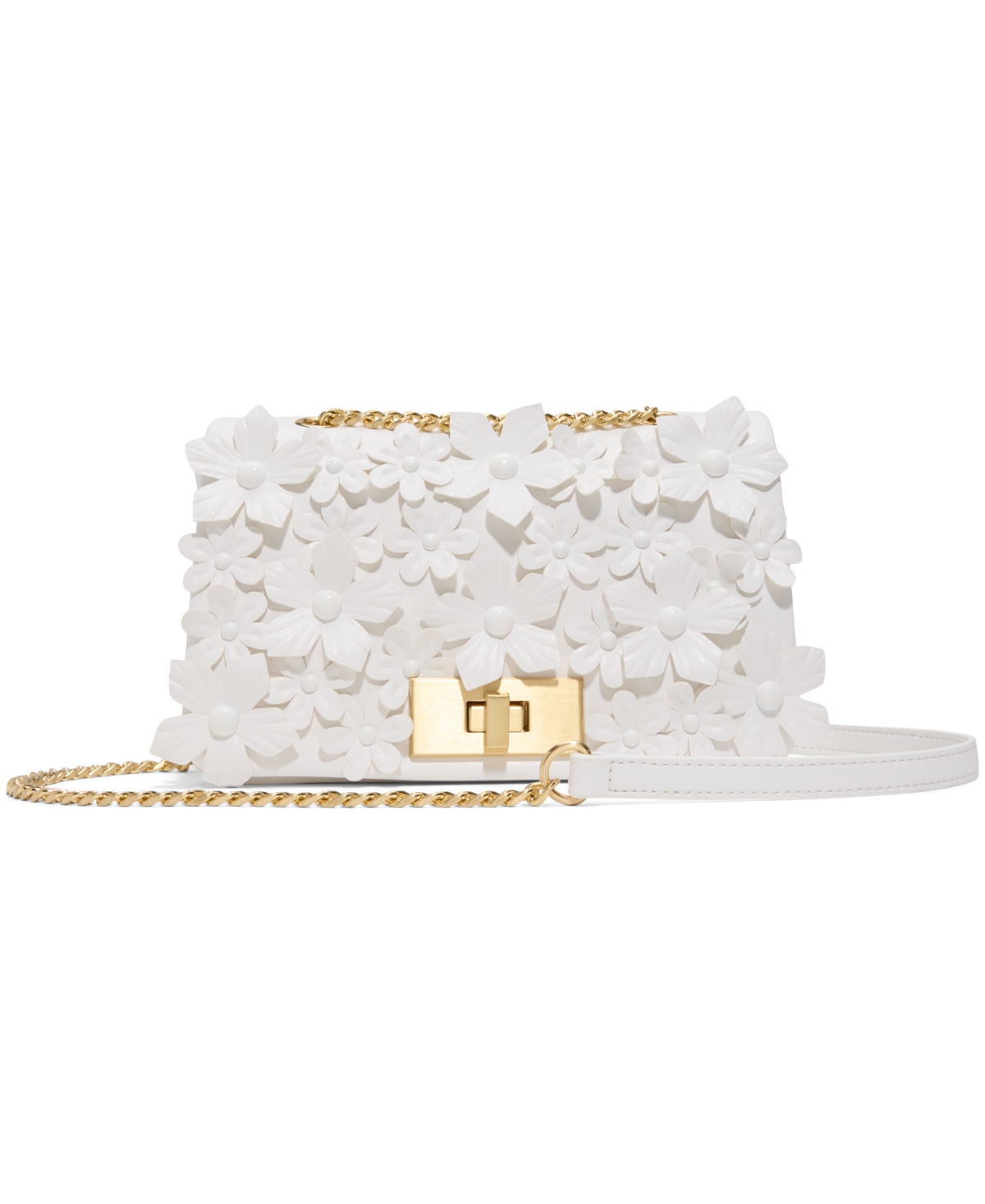 Click here for Aldo Florellaa Small Shoulder Bag - Mix mat White prices