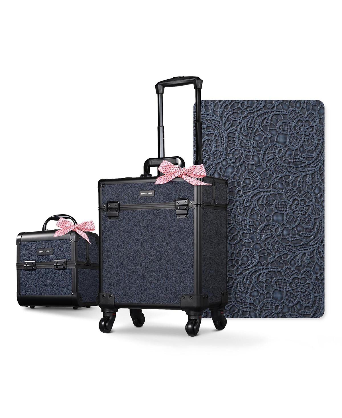 Click here for Byootique 2-Piece Makeup Train Case Cosmetic Organ... prices