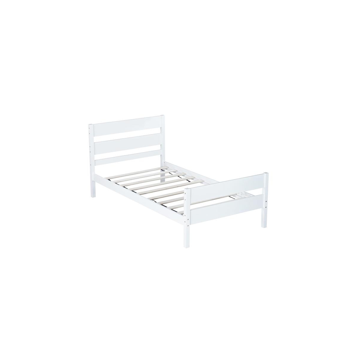 Click here for Cesicia Twin Bed with Headboard & Footboard Solid... prices