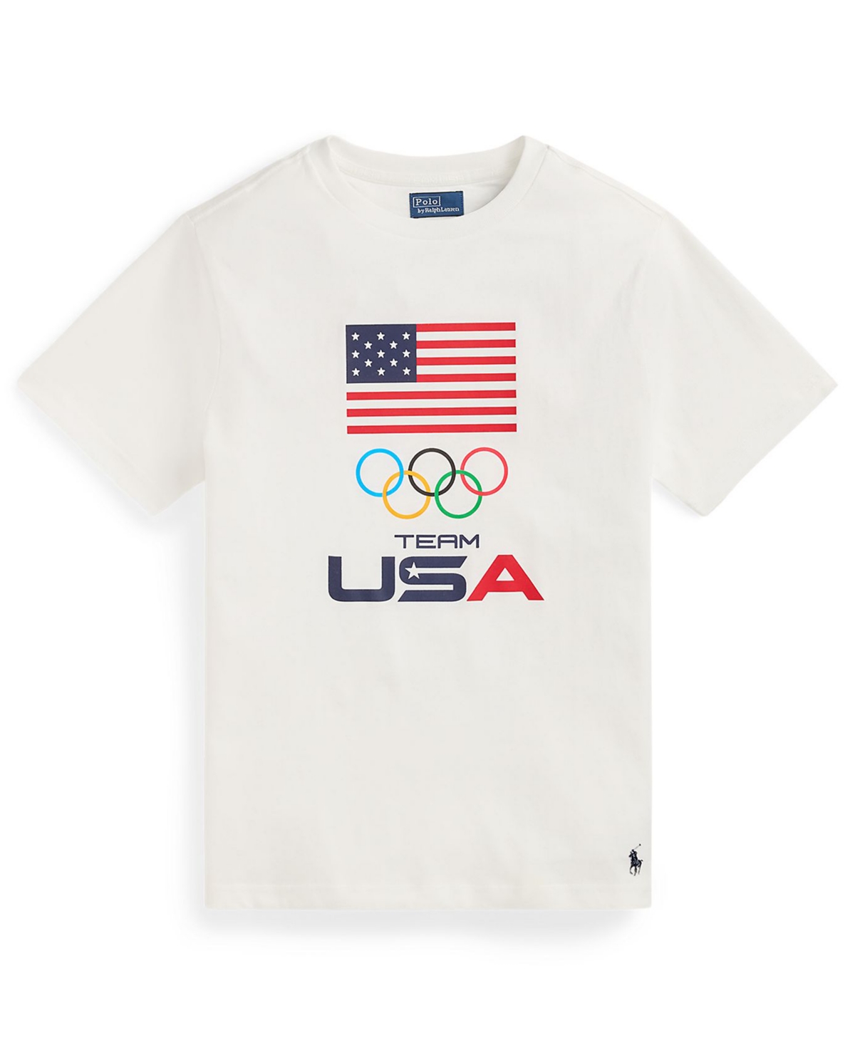 Click here for Polo Ralph Lauren Boys 8-20 Team Usa Graphic Print... prices