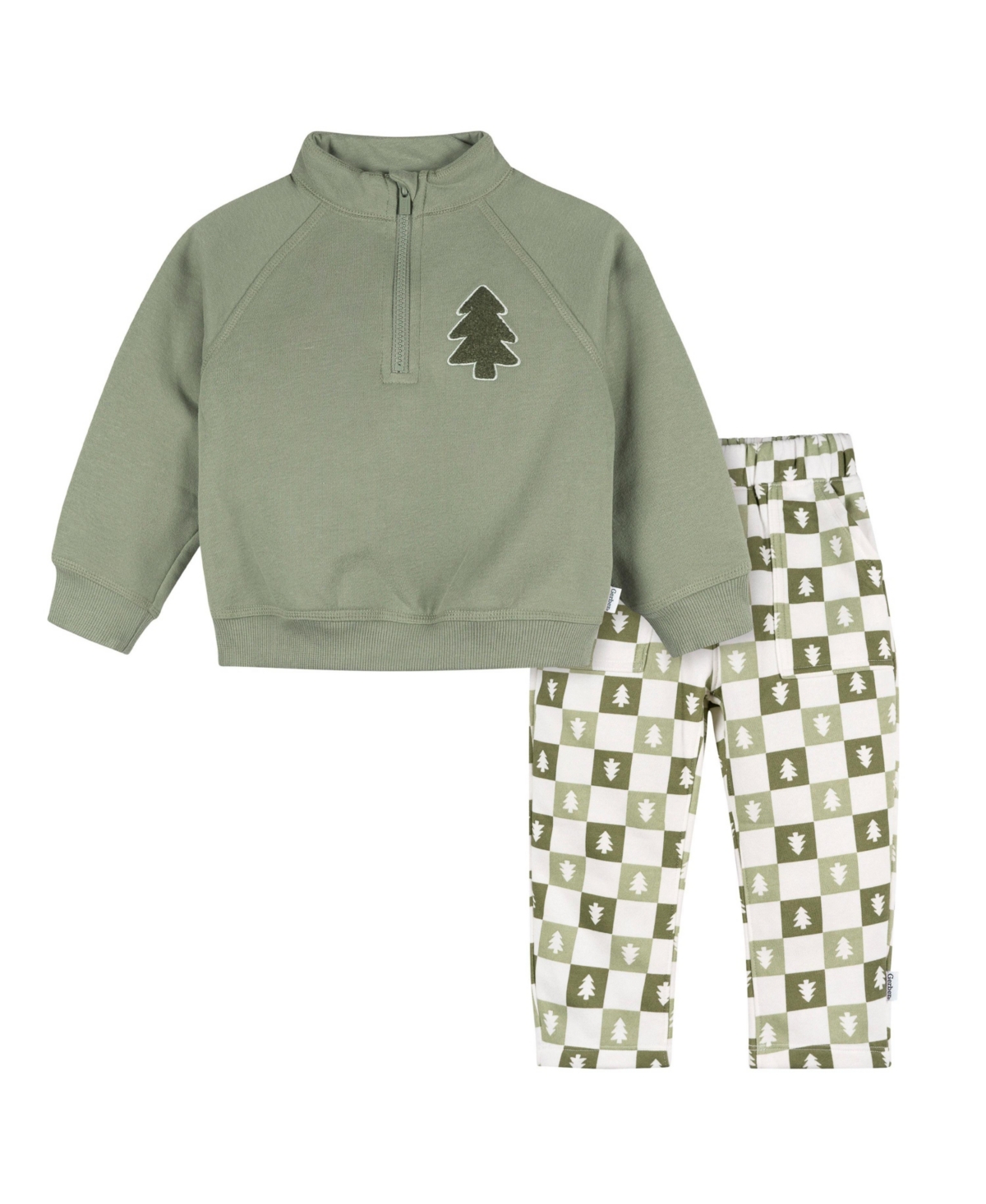 Click here for Gerber Baby Boys 2-Piece Fleece Top and Pants  Mon... prices