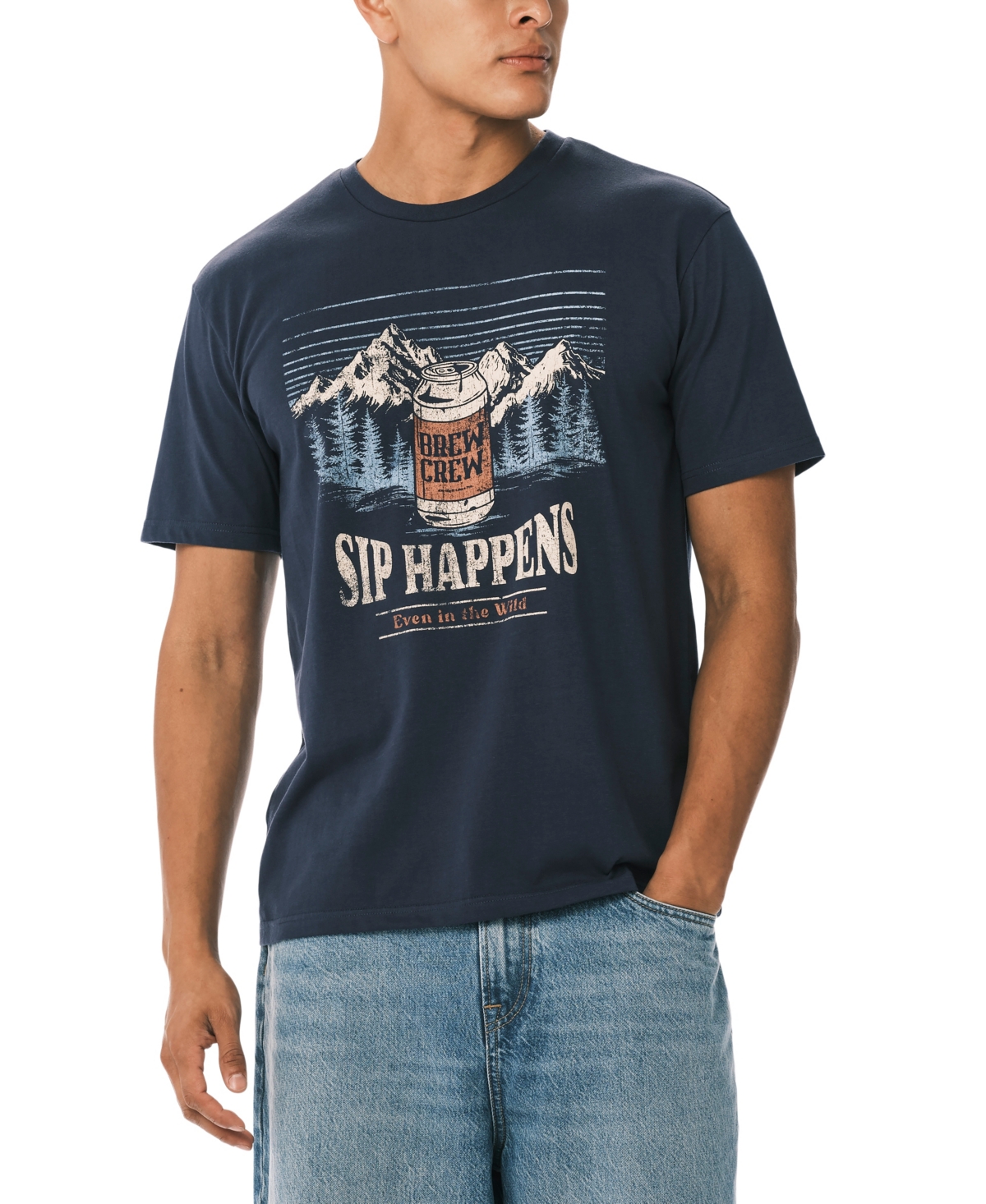 Click here for Buffalo David Bitton Mens Tappens Crewneck Graphic... prices