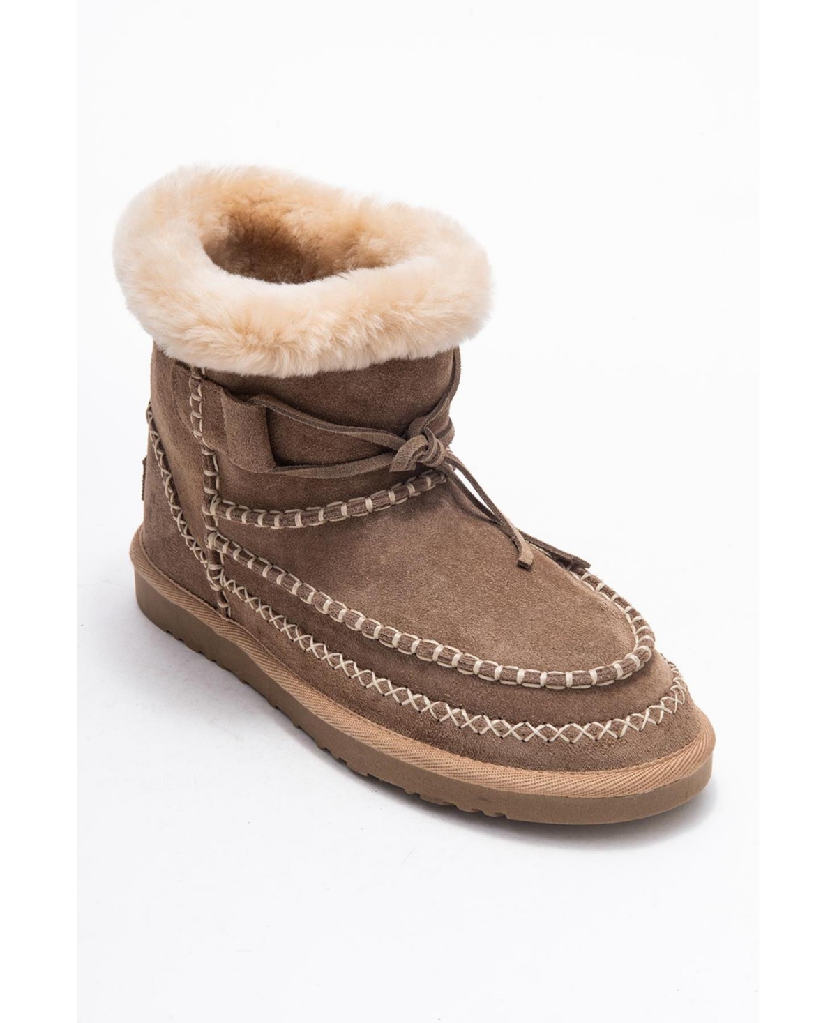 Click here for Forever & Always Womens Shoes Jorel Leather Fur Li... prices