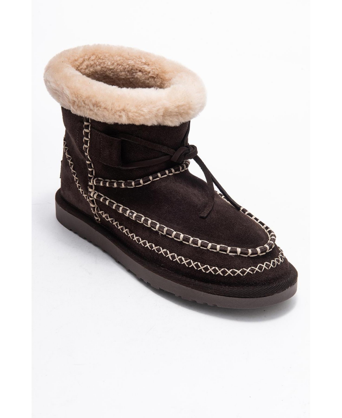 Click here for Forever & Always Womens Shoes Jorel Leather Fur Li... prices