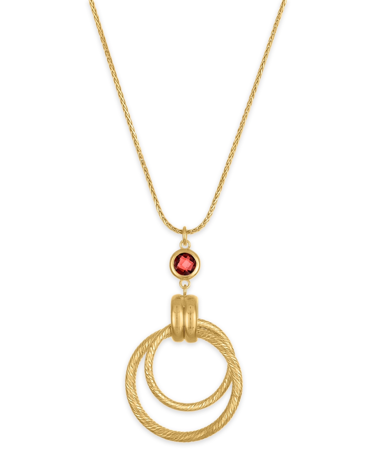 Click here for Macys Garnet (1-1/5 ct. t.w.) Diamond Cut Interloc... prices