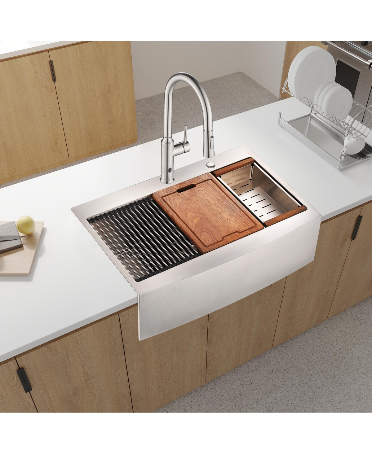 Click here for flynama 30x22x10inch Drop In Single Bowl Kitchen S... prices