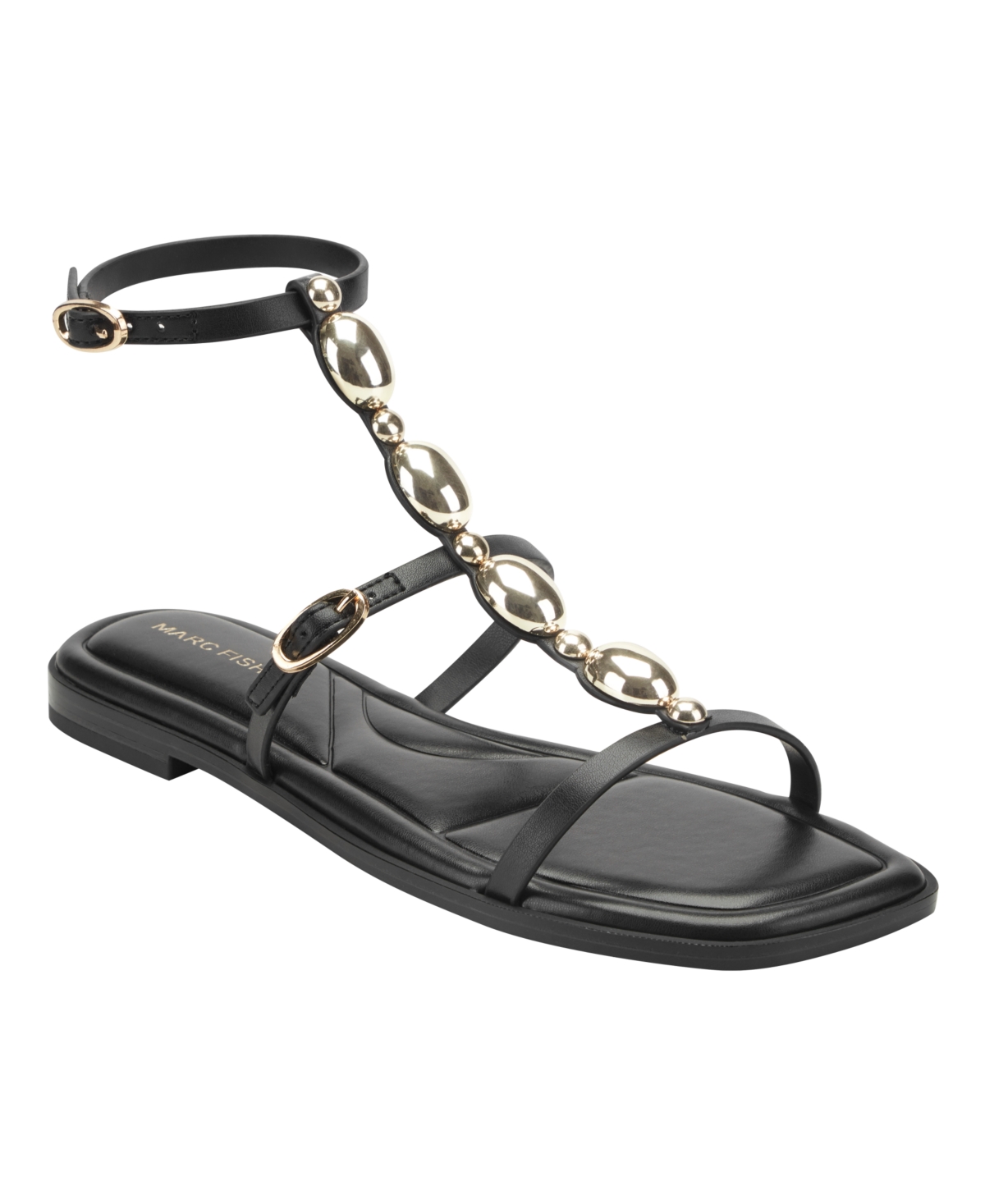 Click here for Marc Fisher Womens Folai Gladiator Flat Sandals -... prices