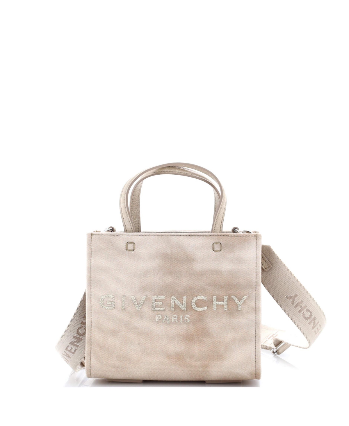 Click here for Pre-Owned Givenchy Mini G-Tote Canvas - Natural prices