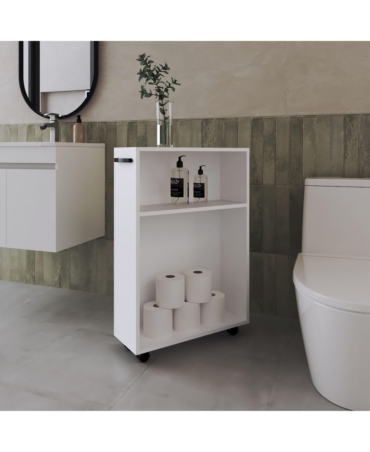 Click here for Fm Furniture Concho Rolling Storage Cart  Versatil... prices