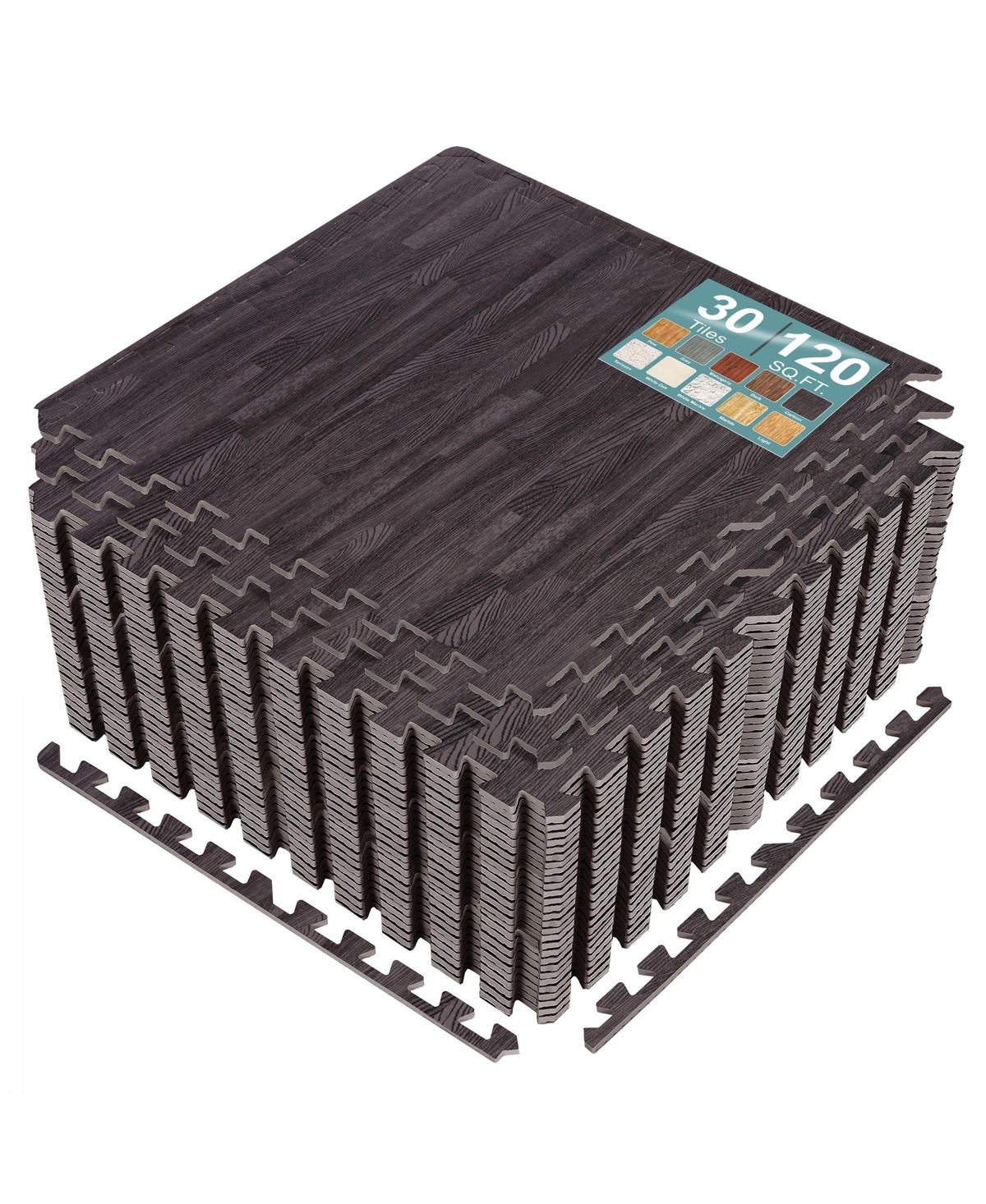 Click here for Sorbus 120 Sq. Ft. Interlocking Eva Foam Wood Grai... prices