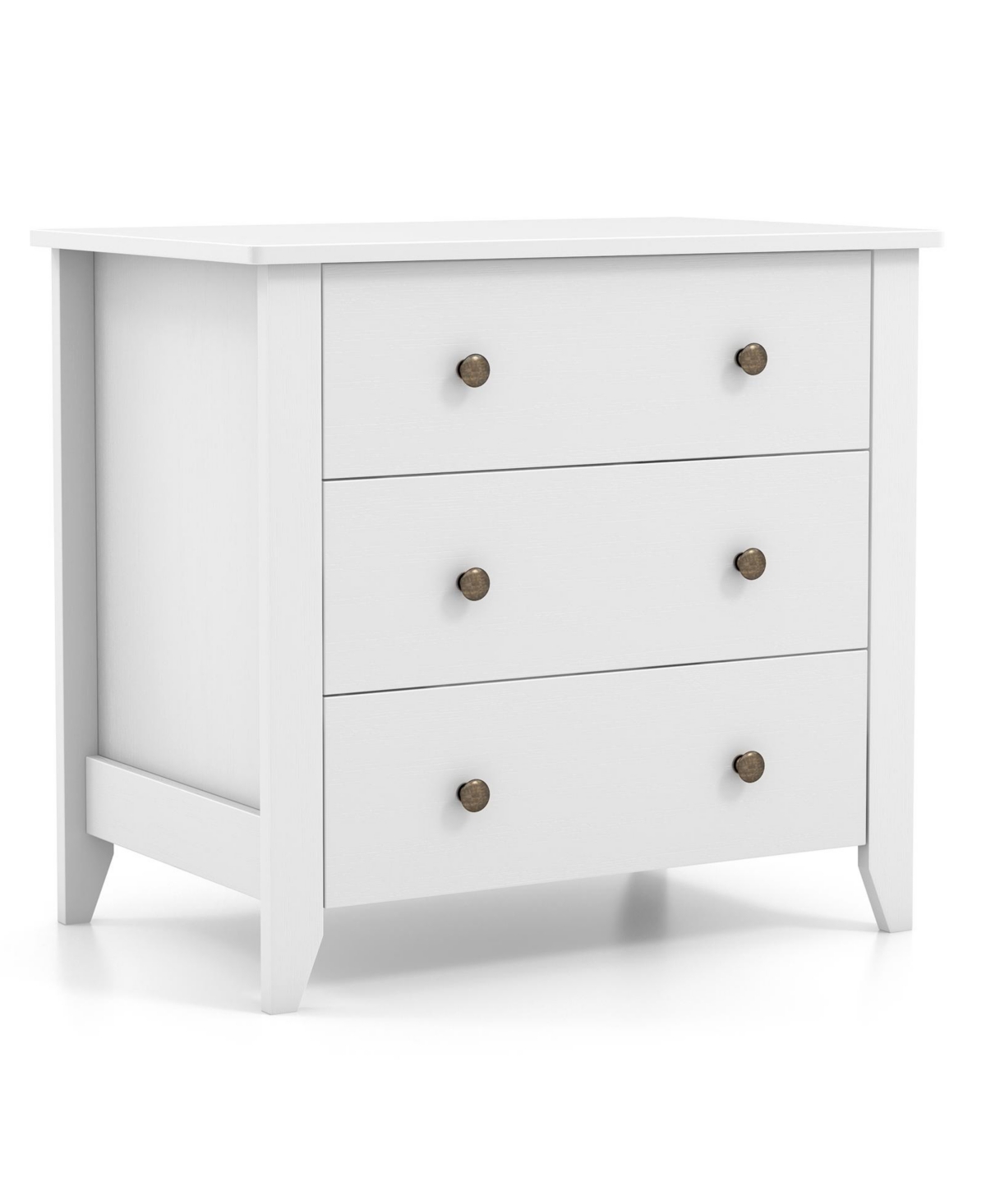 Click here for sumyeg White 3-Drawer Dresser Chest  Bedside Table... prices