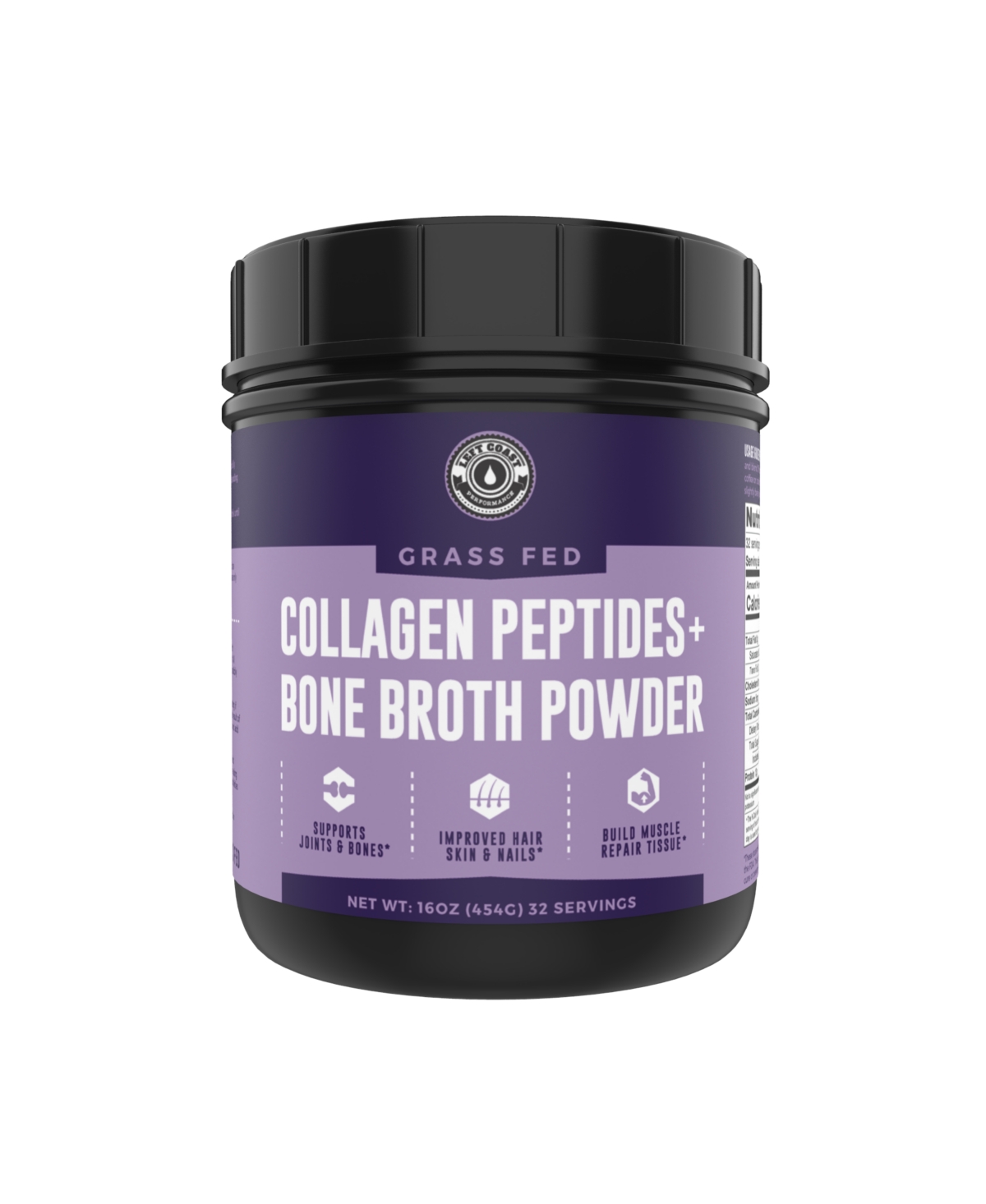 Click here for Left Coast Collagen Peptides + Bone Broth Powder... prices