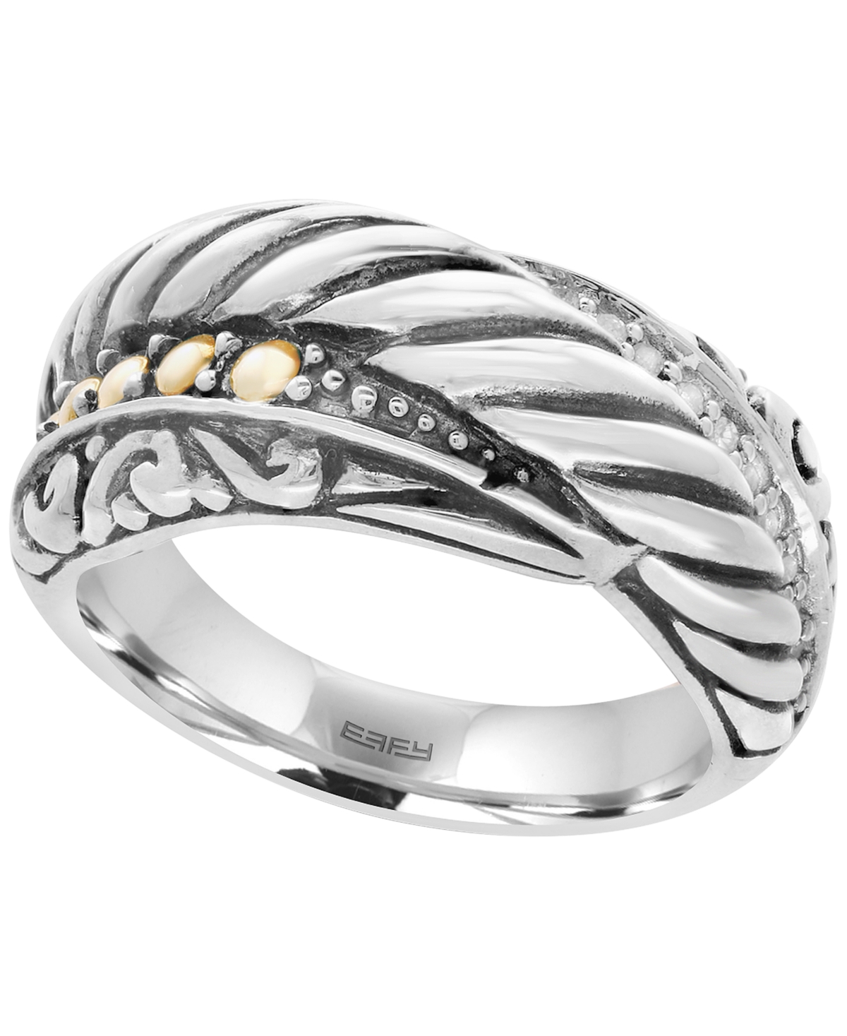 Click here for Effy Collection Diamond (1/20 ct. t.w.) Ring in St... prices
