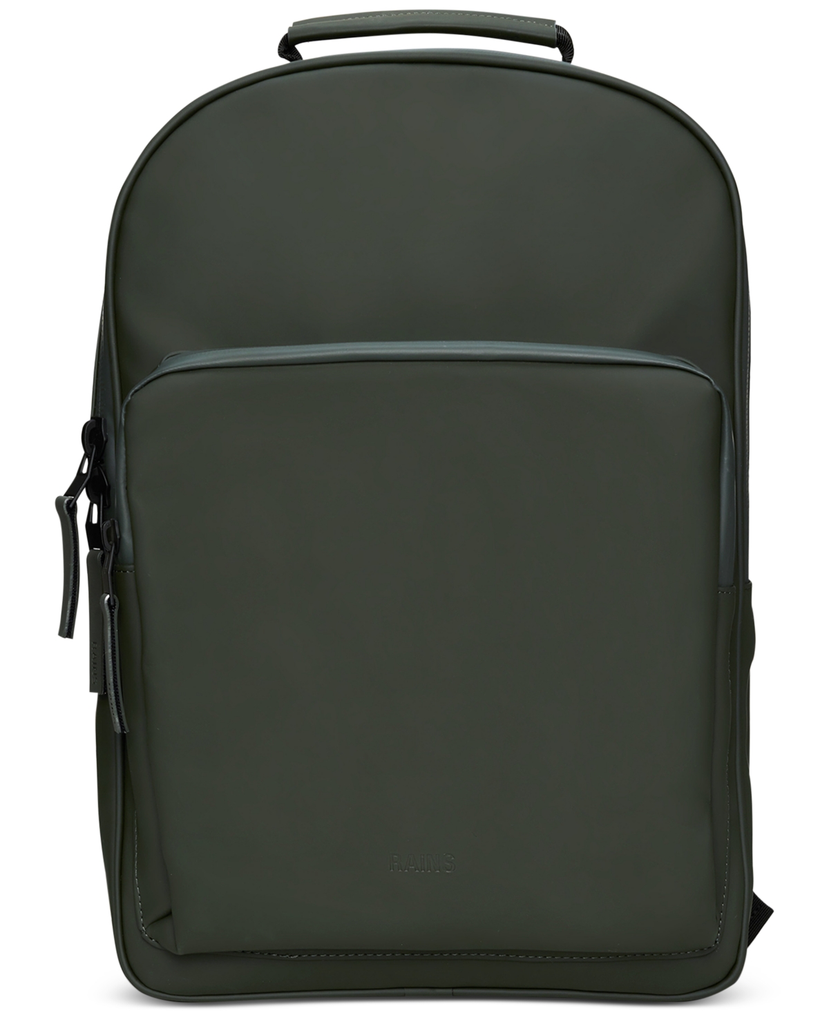 Click here for Rains Book Padded Pocket Backpack - Green prices
