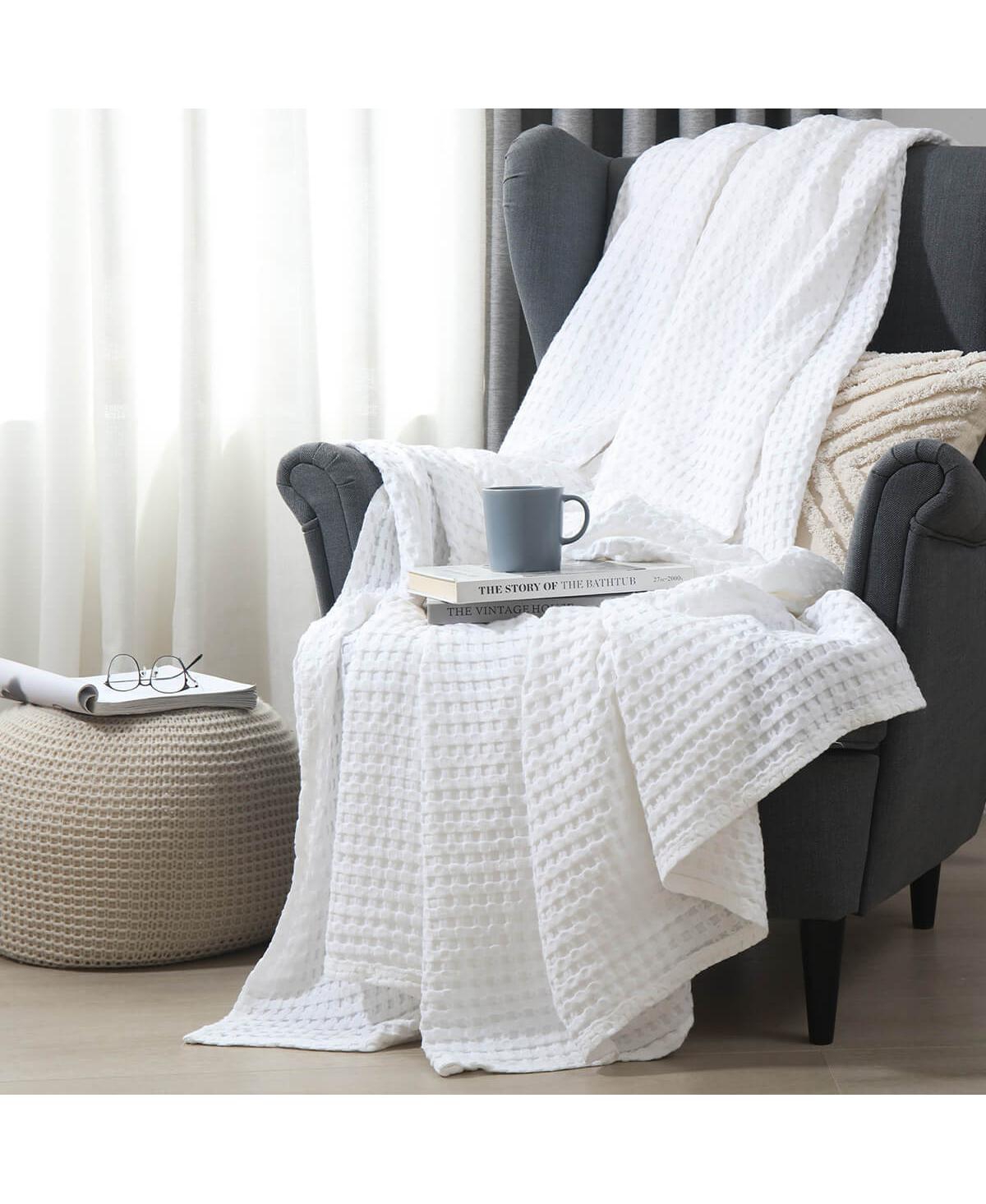 Click here for Egyptian Linens Cozy Bamboo Waffle Blanket  Throw... prices