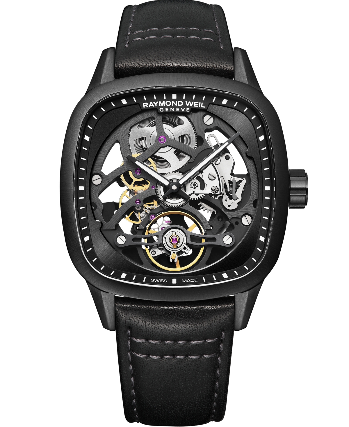 Click here for Raymond Weil Mens Freelancer Black Stainless Steel... prices