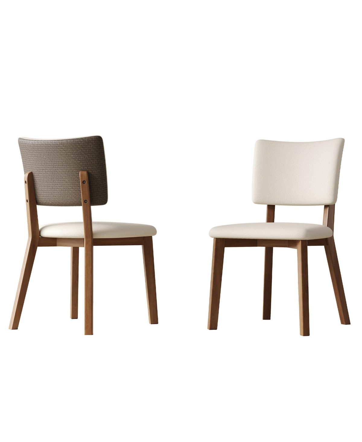 Click here for Boyel Living Solid Wood Dining Chair Set of 2 with... prices