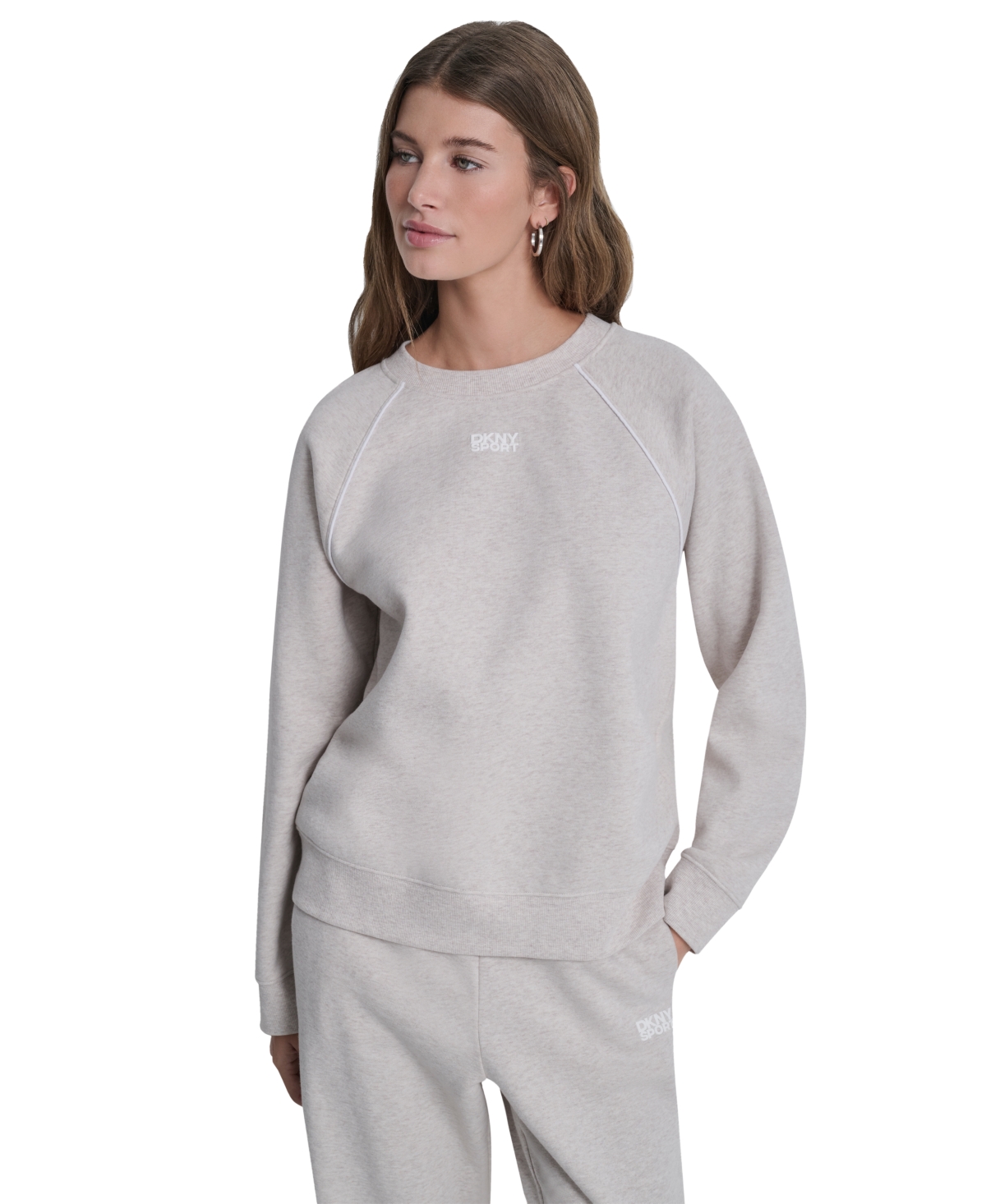 Click here for Dkny Sport Womens Crewneck Sweatshirt - Cortado He... prices