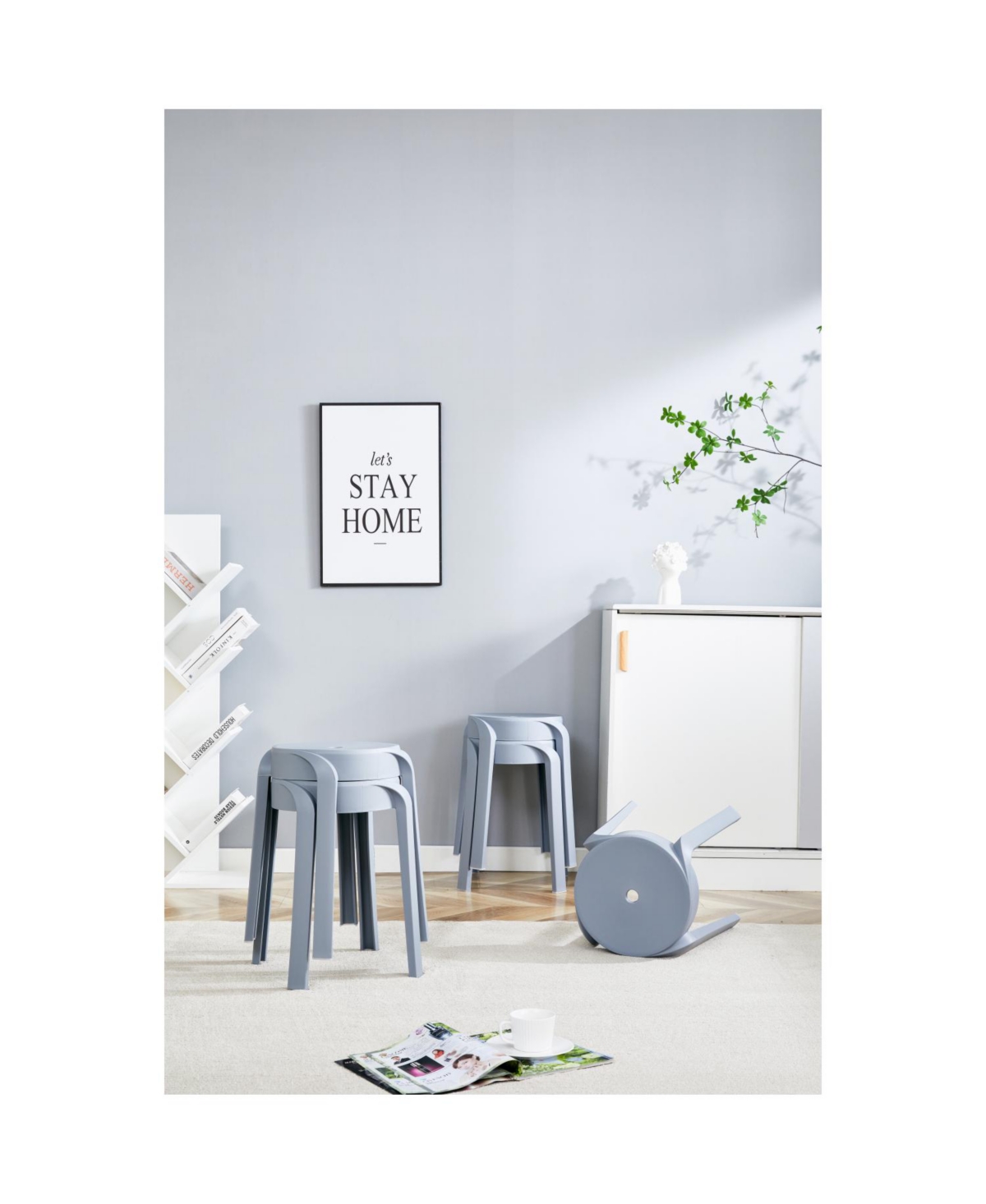 Click here for Streamdale Stackable Classroom Stools for Indoor &... prices