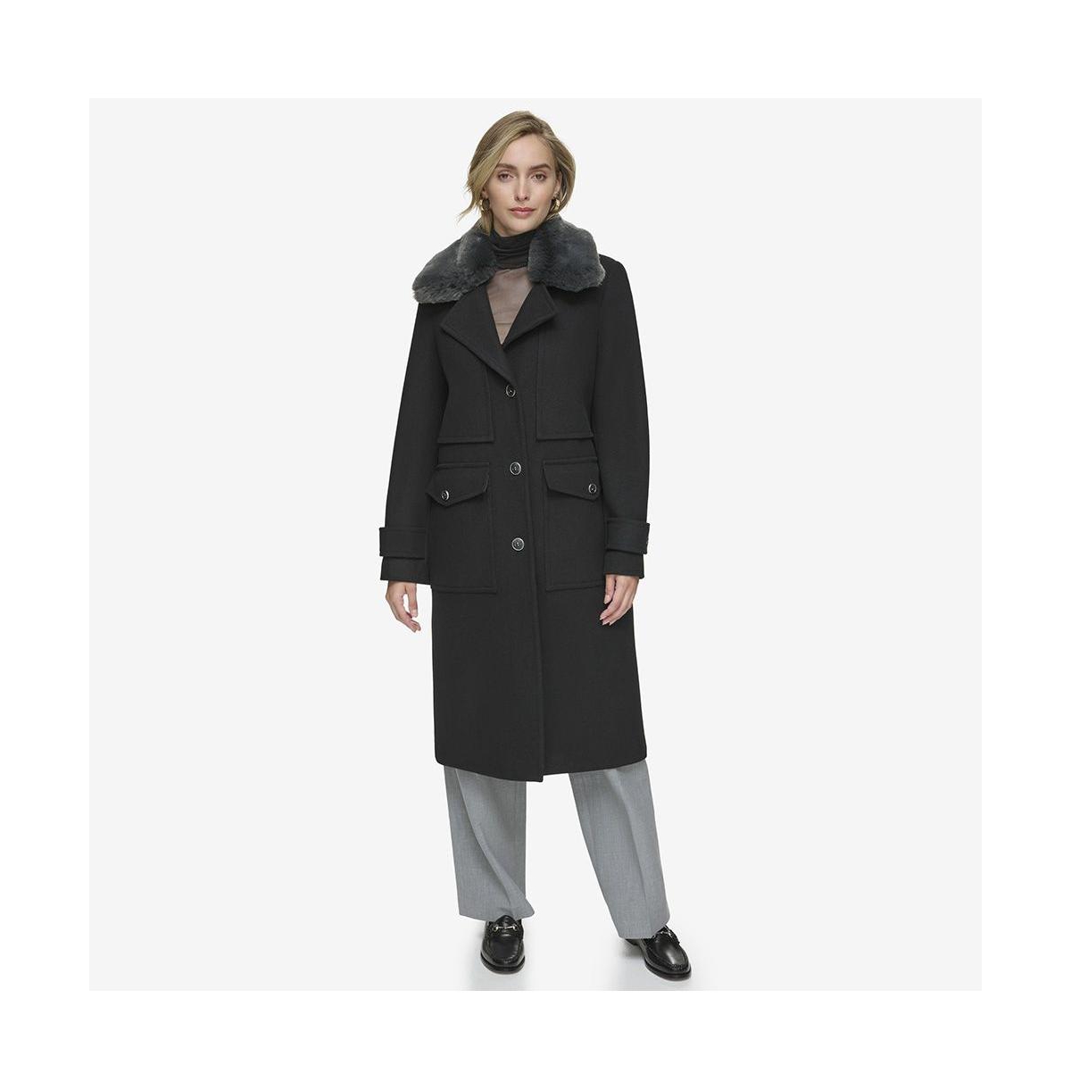 Click here for Olpae Sb Wool Twill Womens Coat With Back Vent - B... prices