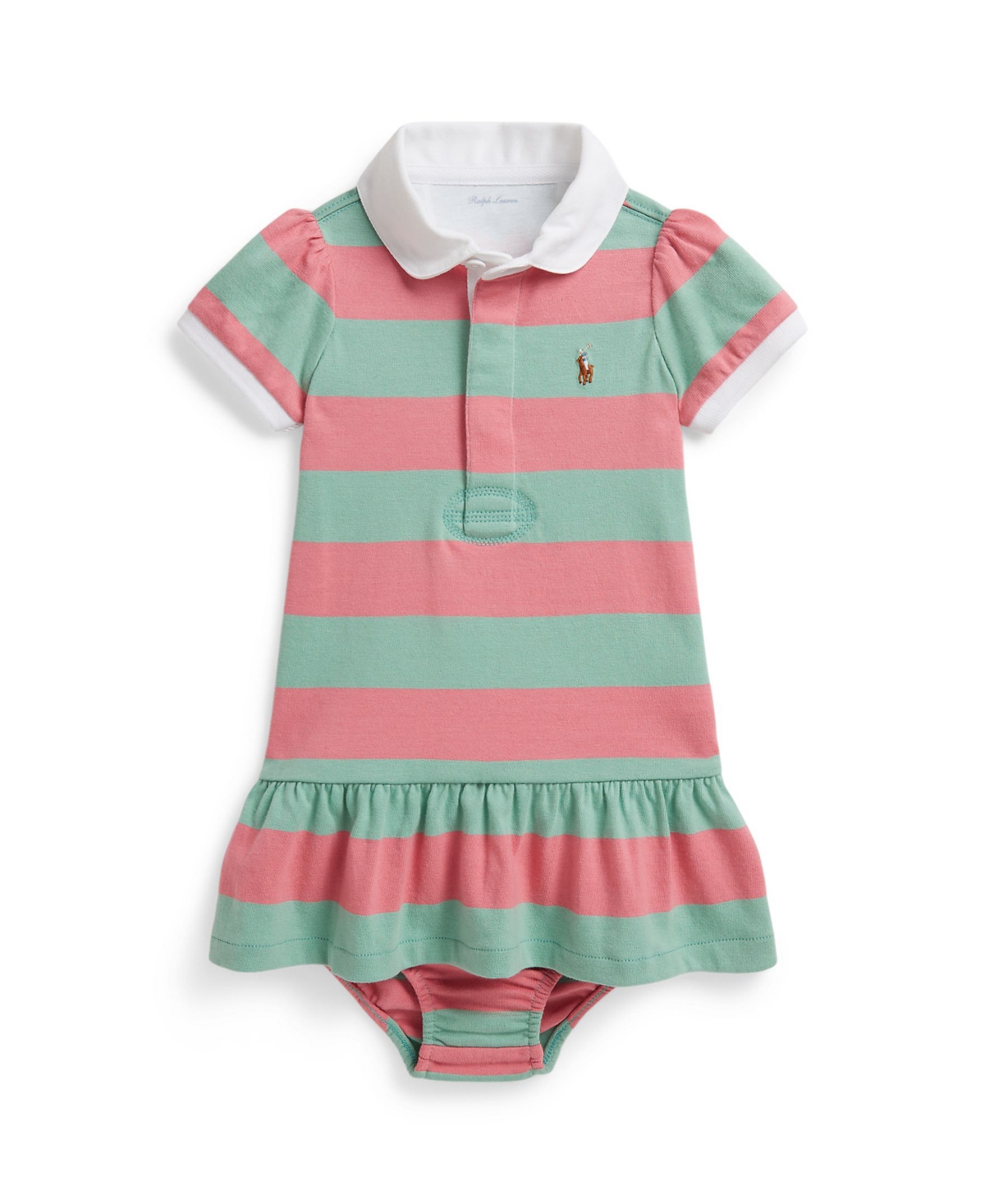 Click here for Polo Ralph Lauren Baby Girls Striped Rugby Dress a... prices