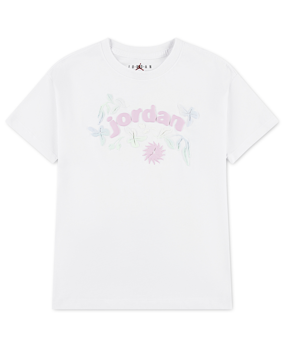 Click here for Jordan Girls 7-16 Puff Floral Short-Sleeve T-Shirt... prices