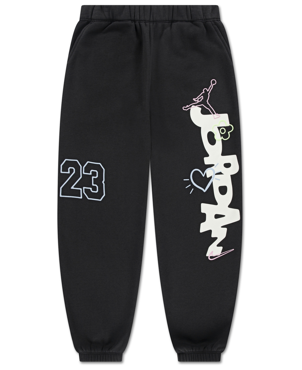 Click here for Jordan Girls 7-16 Love Is In The Air Fleece Pants... prices
