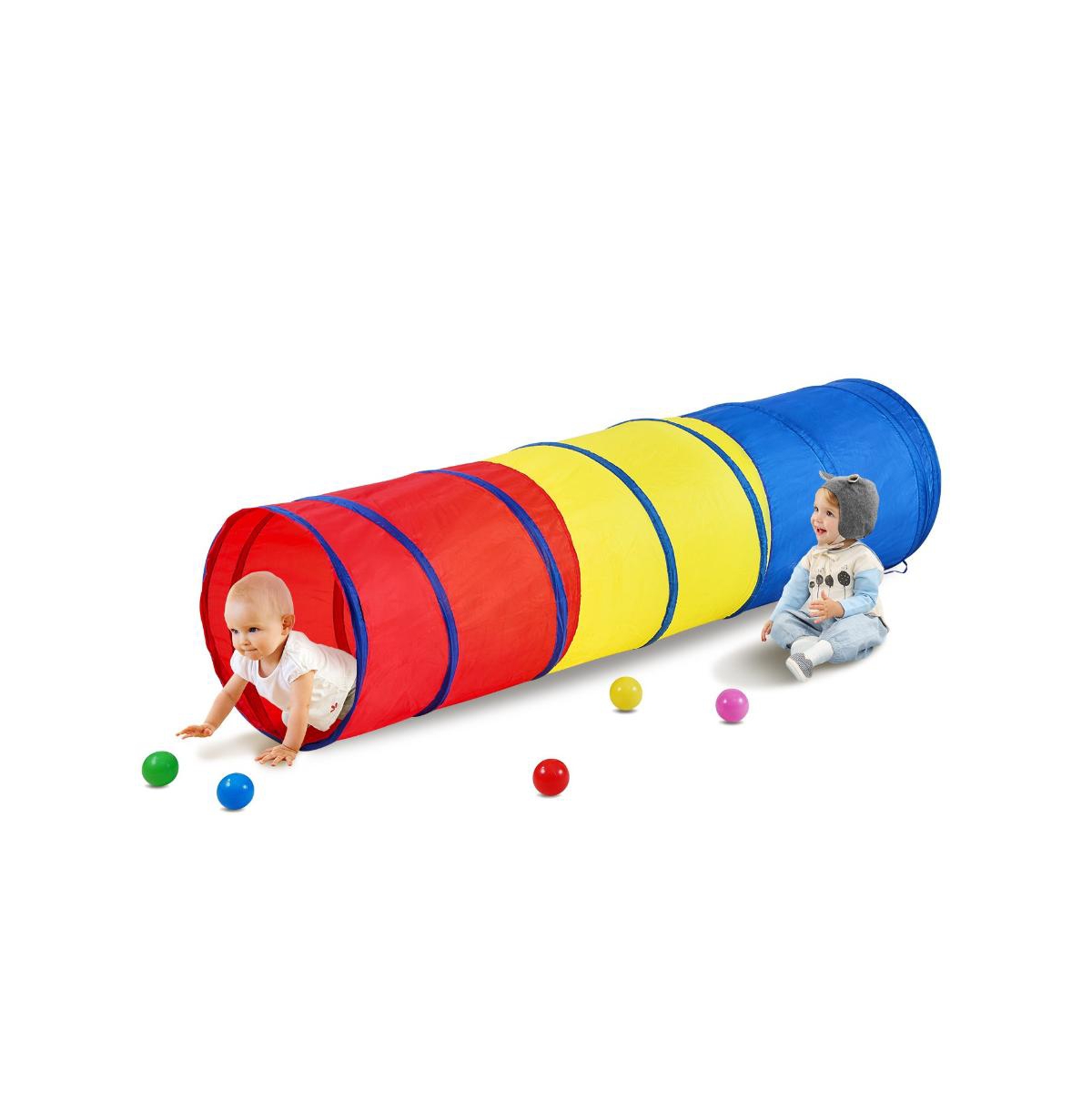 Click here for Slickblue Kids Play Tunnel Tent for Toddlers  Colo... prices