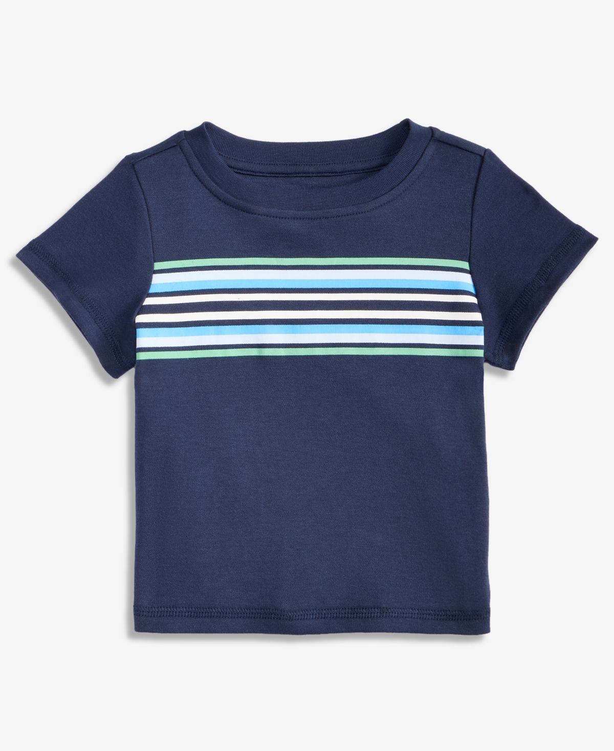 Click here for First Impressions Baby Boys Placed-Stripe T-Shirt... prices