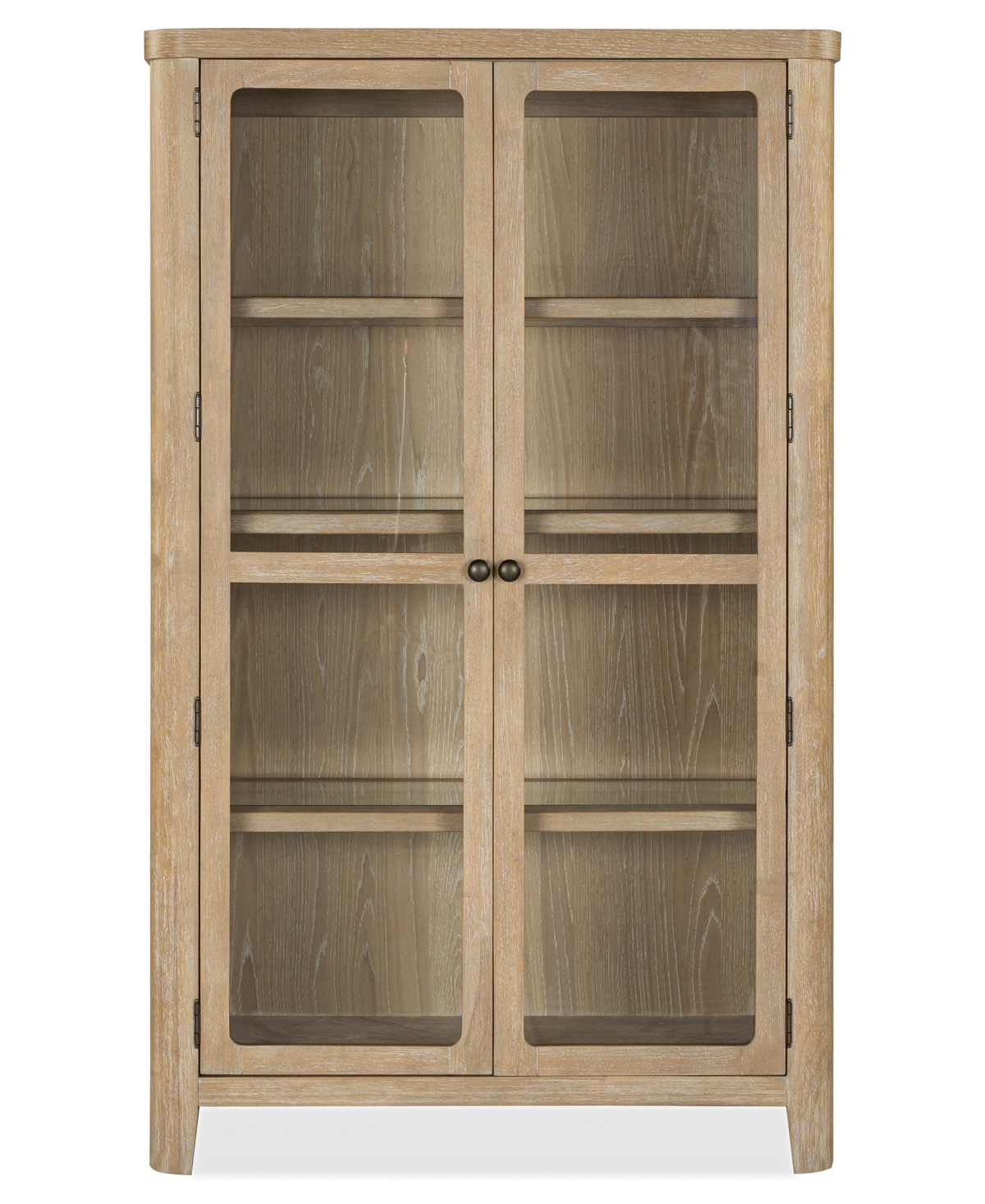 Click here for Furniture Marcel 68 Wood Curio Cabinet - Natural prices