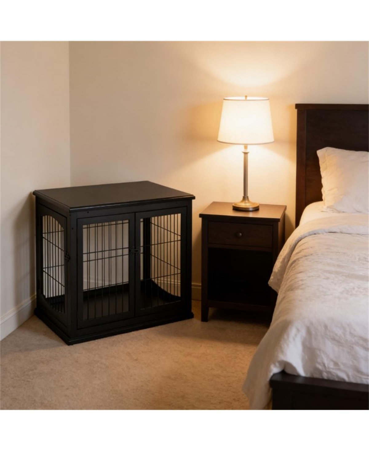 Click here for Aostirmotor Small Dog Cage with 3 Metal Doors in B... prices