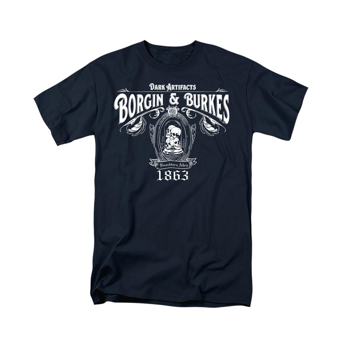 Click here for Harry Potter Mens Borgin And Burkes T Shirt - Navy prices