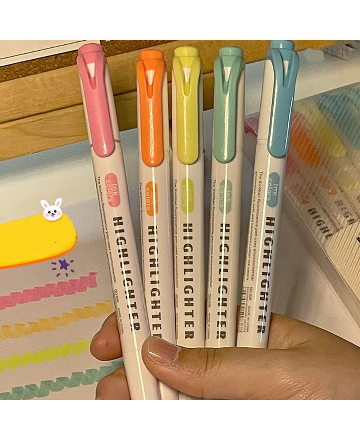 Click here for Htutwoo 5-Pcs Fluorescent Color Series Double-Ende... prices